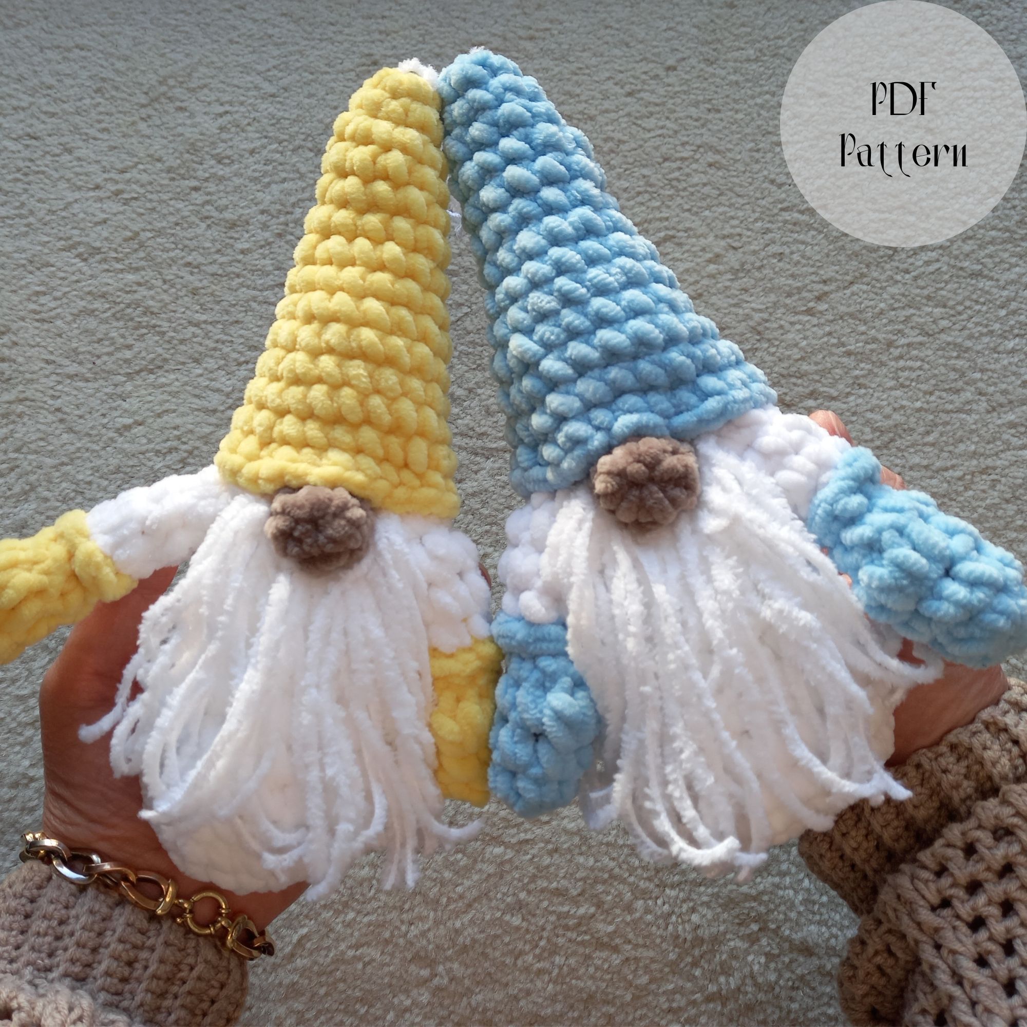 Scandinavian gnome, crochet gnome, gnome pattern, christmas | Inspire Uplift
