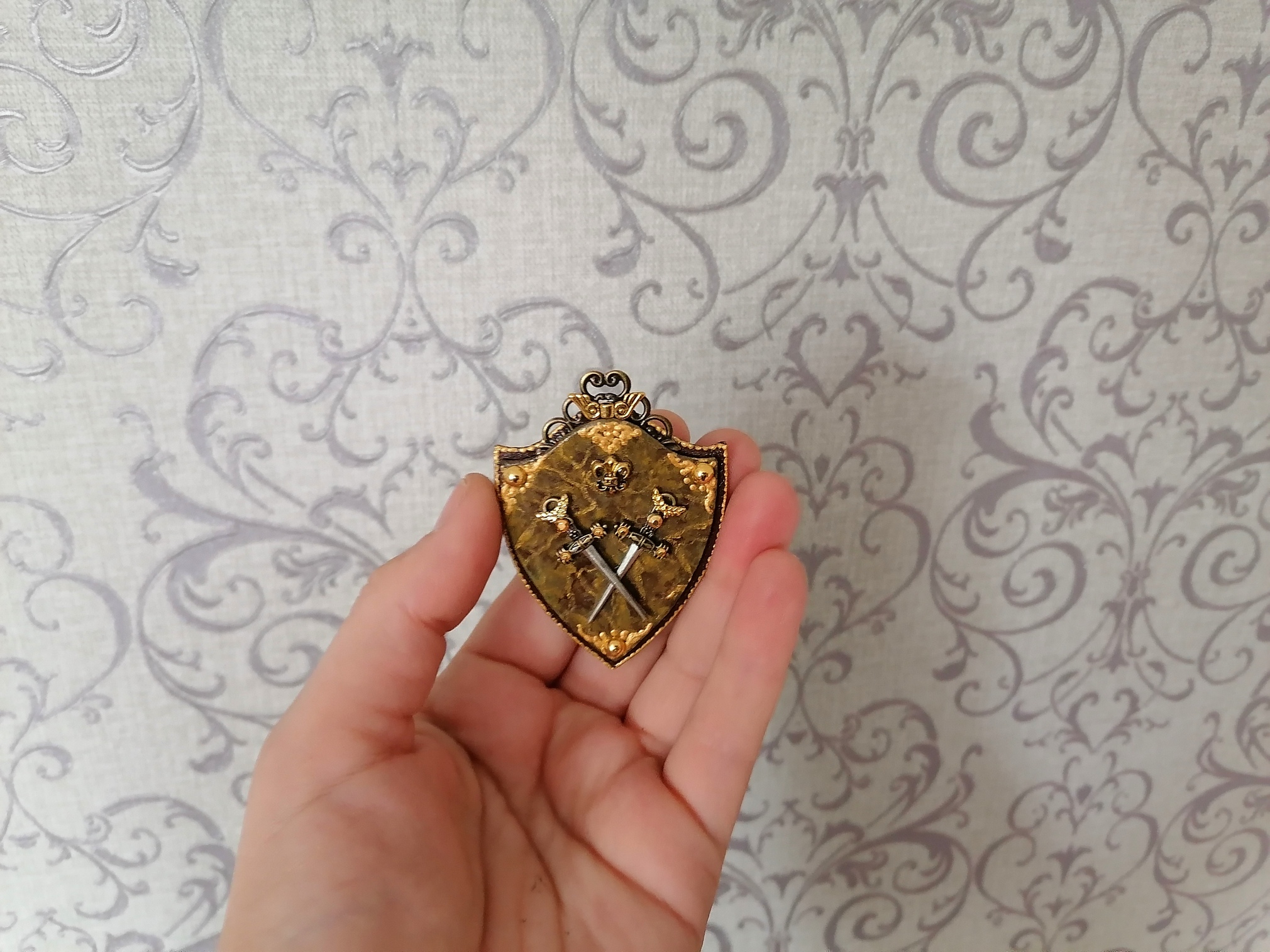 Panel with weapons. Puppet miniature.1:12 scale. - Inspire Uplift