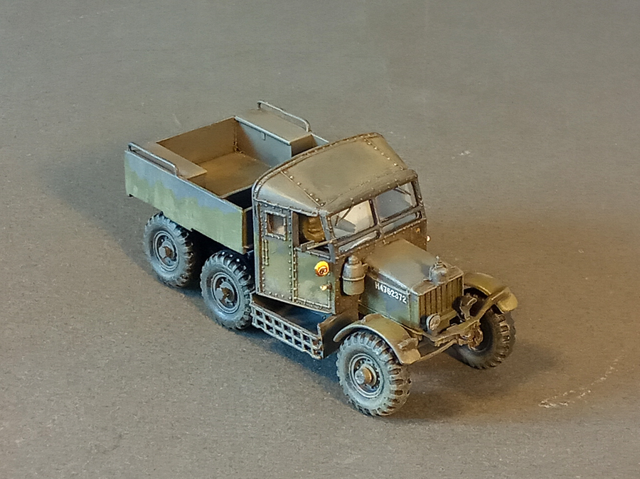 Built model Scammell tractor, 1/72 scale - Inspire Uplift