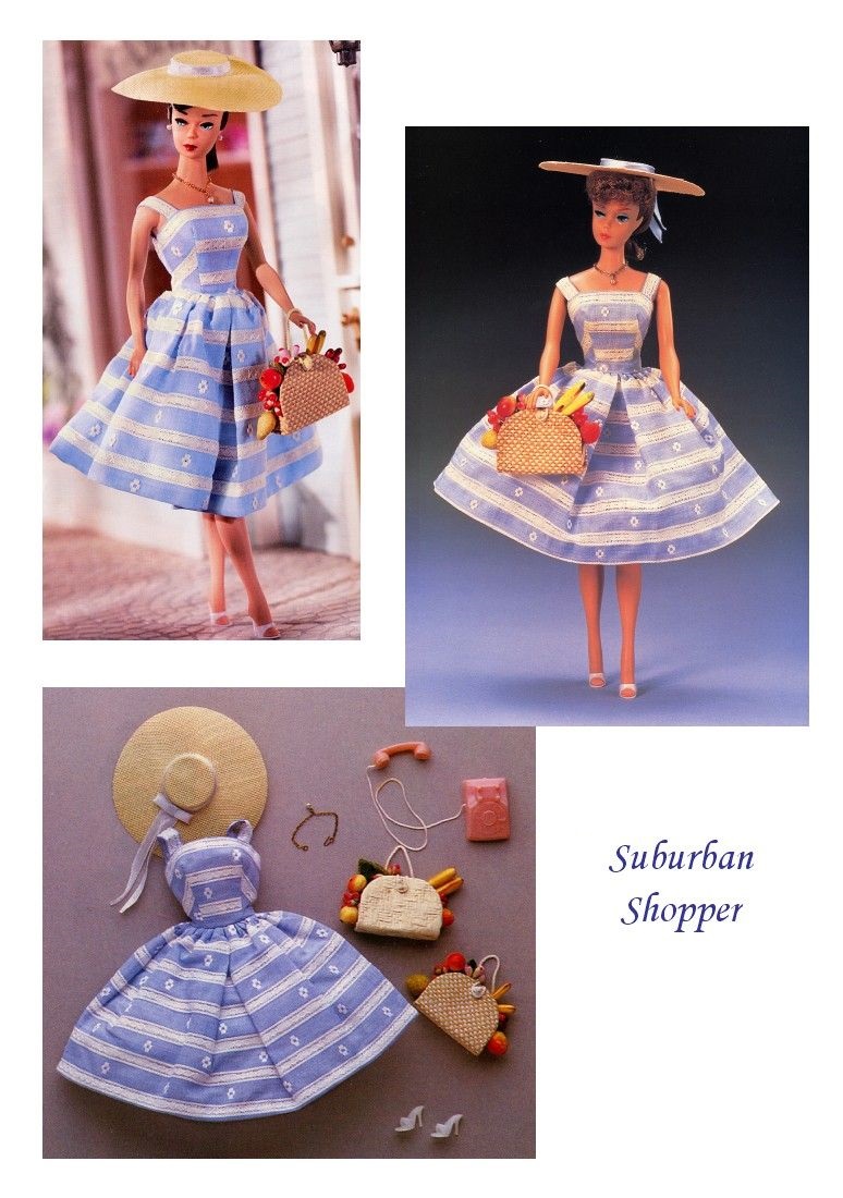 Digital | Vintage Barbie Sewing Pattern | Wardrobe Clothes f - Inspire ...