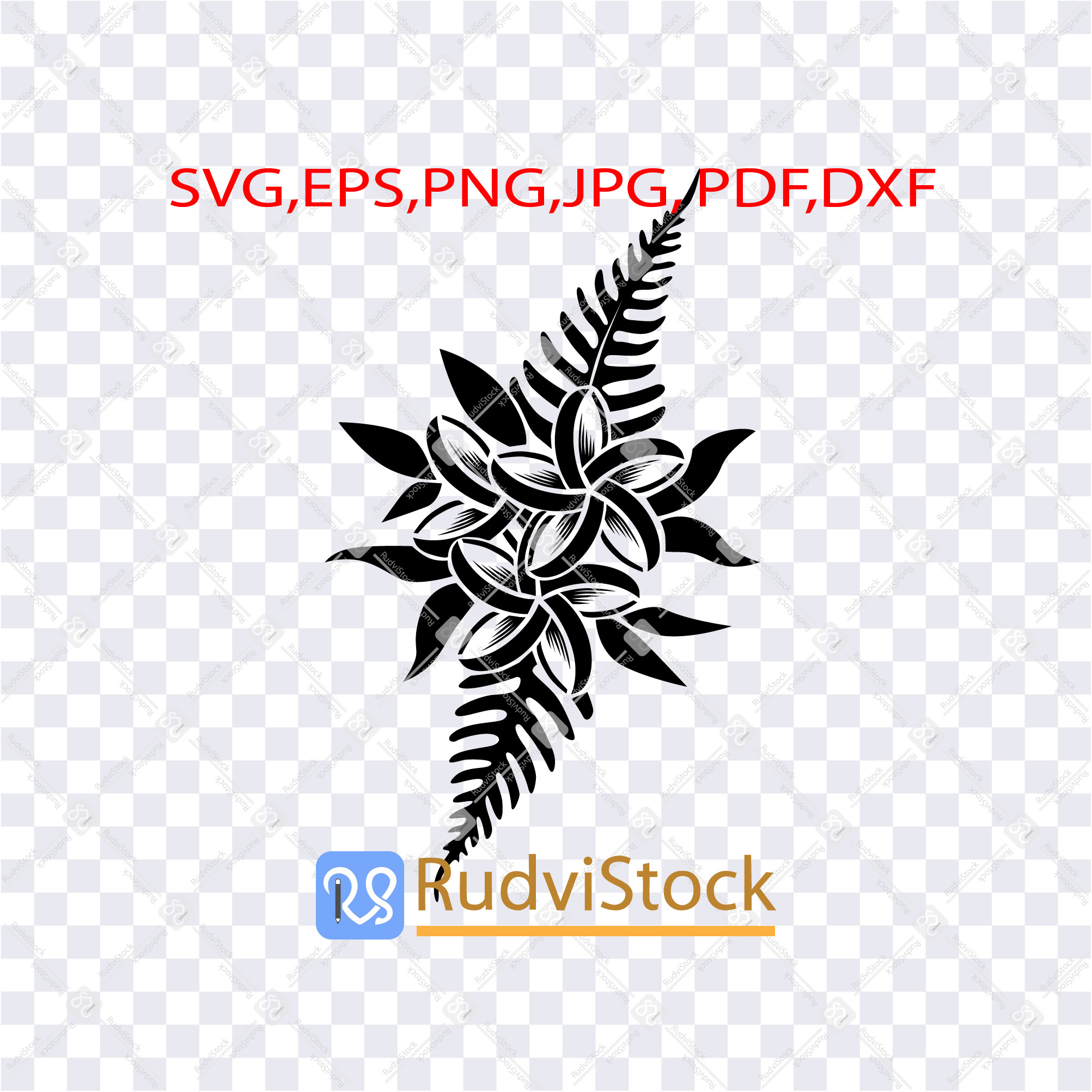 Samoan flowers tribal tattoo pattern - Inspire Uplift