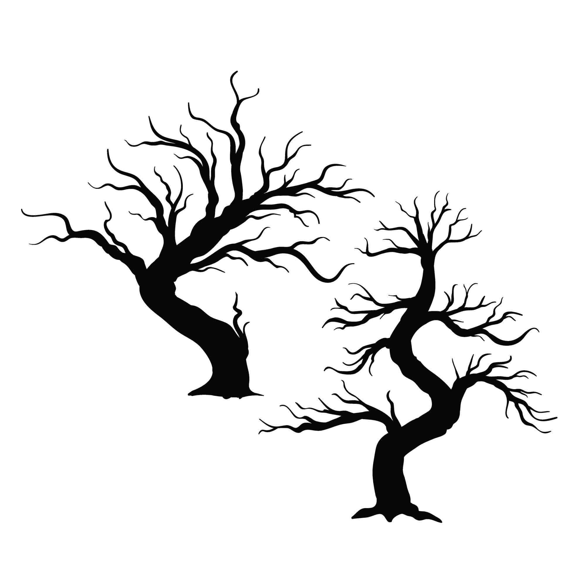 Bare tree svg, dry tree svg, leafless tree svg, dead tree sv - Inspire ...