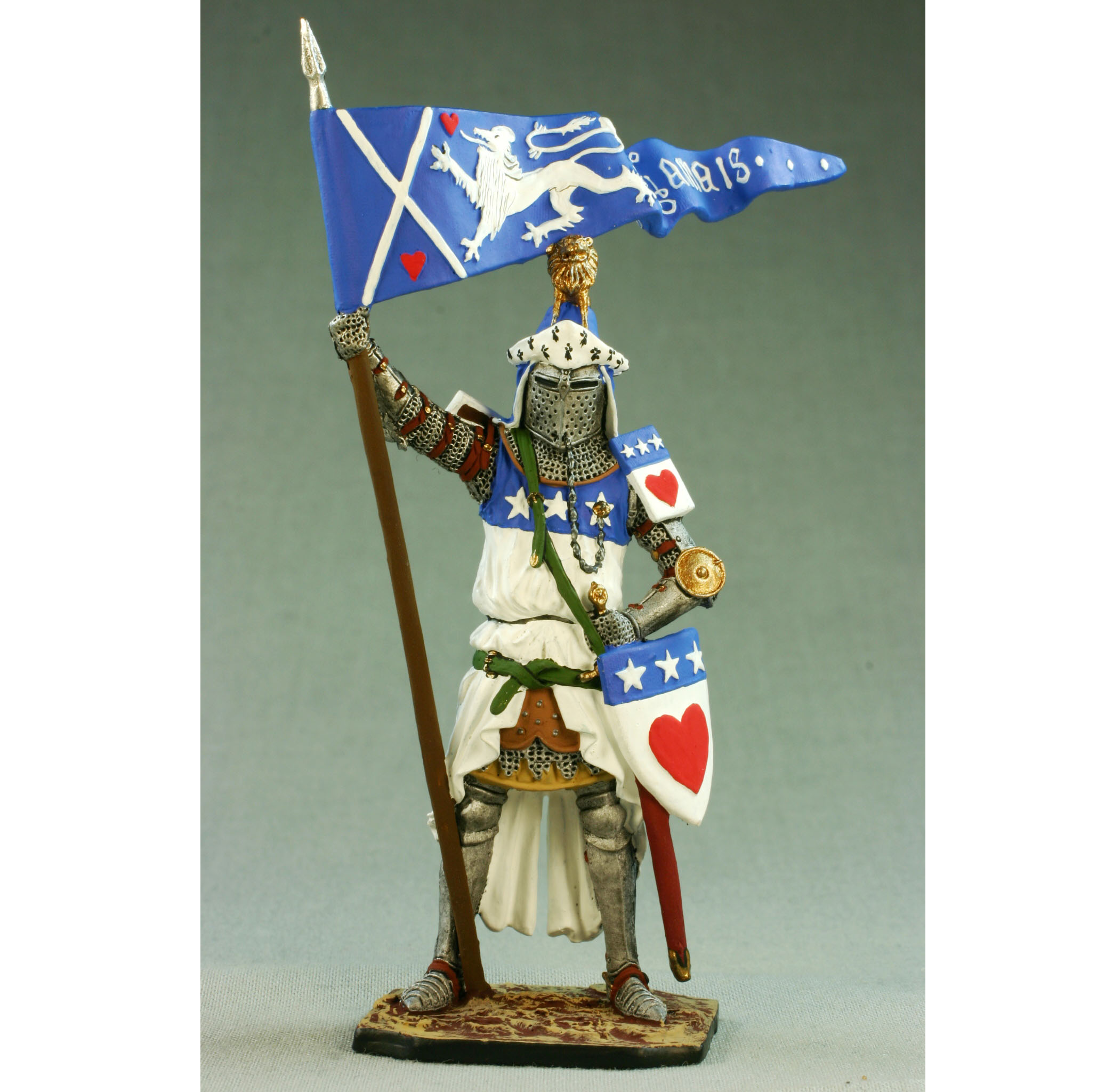 Painted Collectible Tin Toy Soldier 54 mm knight miniature f | Inspire ...