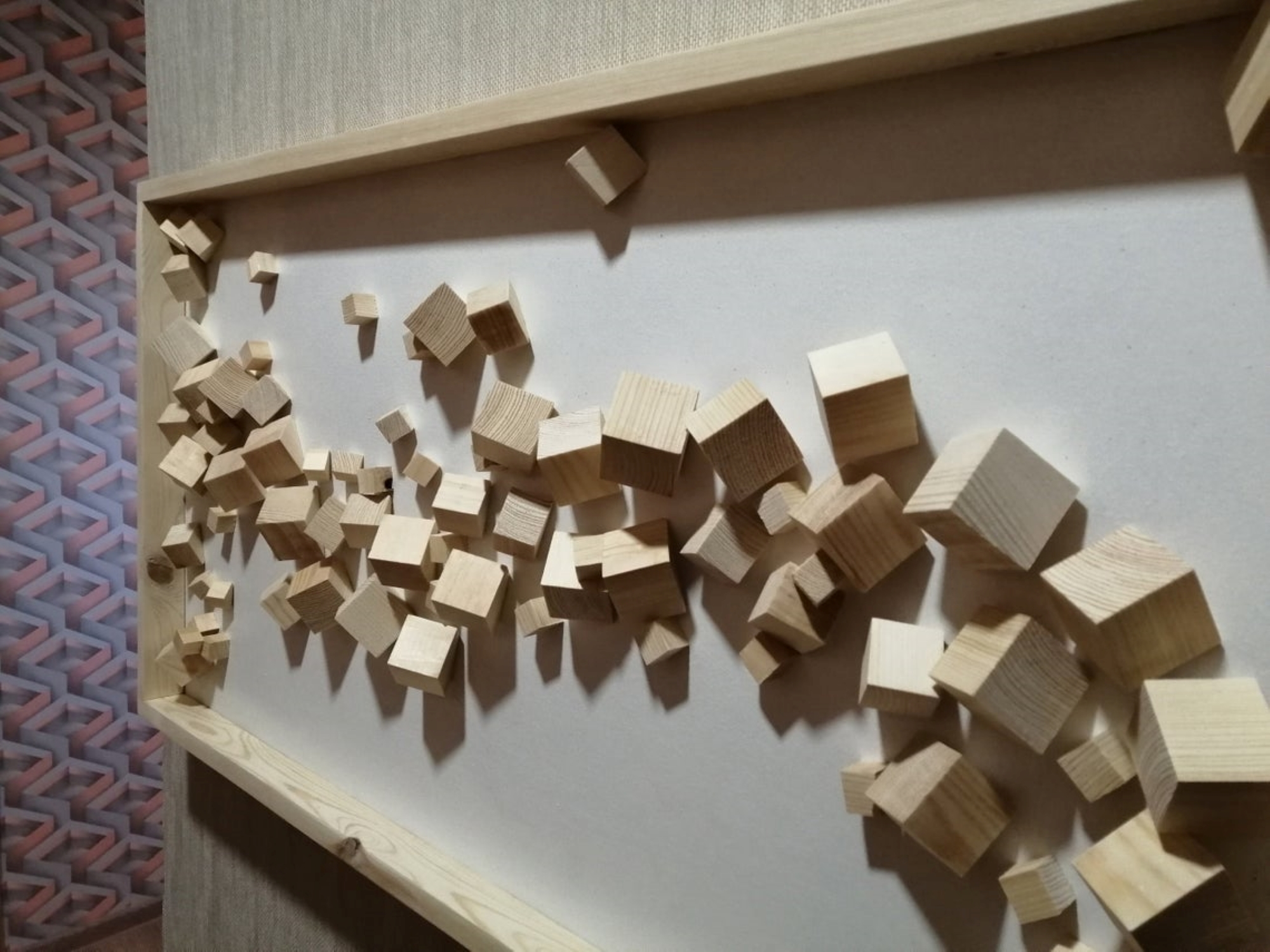 3D wall sculpture art wood, Modern wood wall art | Inspire Uplift