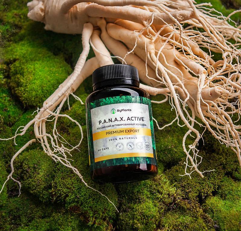 Panax ginseng capsules (Premium export) 60 caps | Inspire Uplift