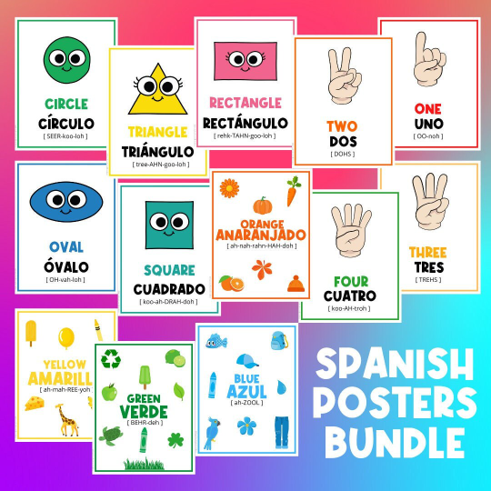 Spanish Worksheet Bundle | Flashcards | Spanish Activities f - Inspire ...