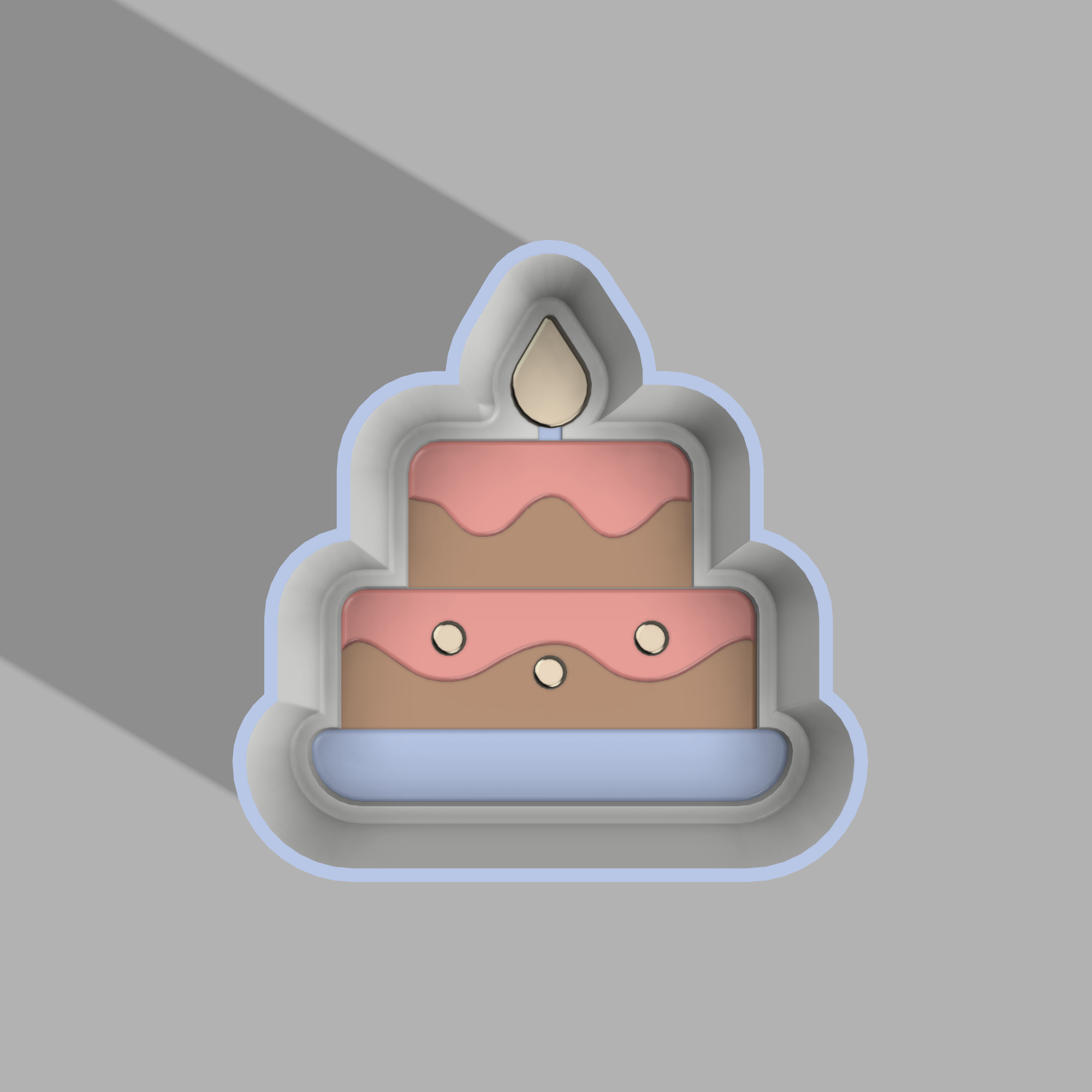 BIRTHDAY CAKE BATH BOMB MOLD - Inspire Uplift