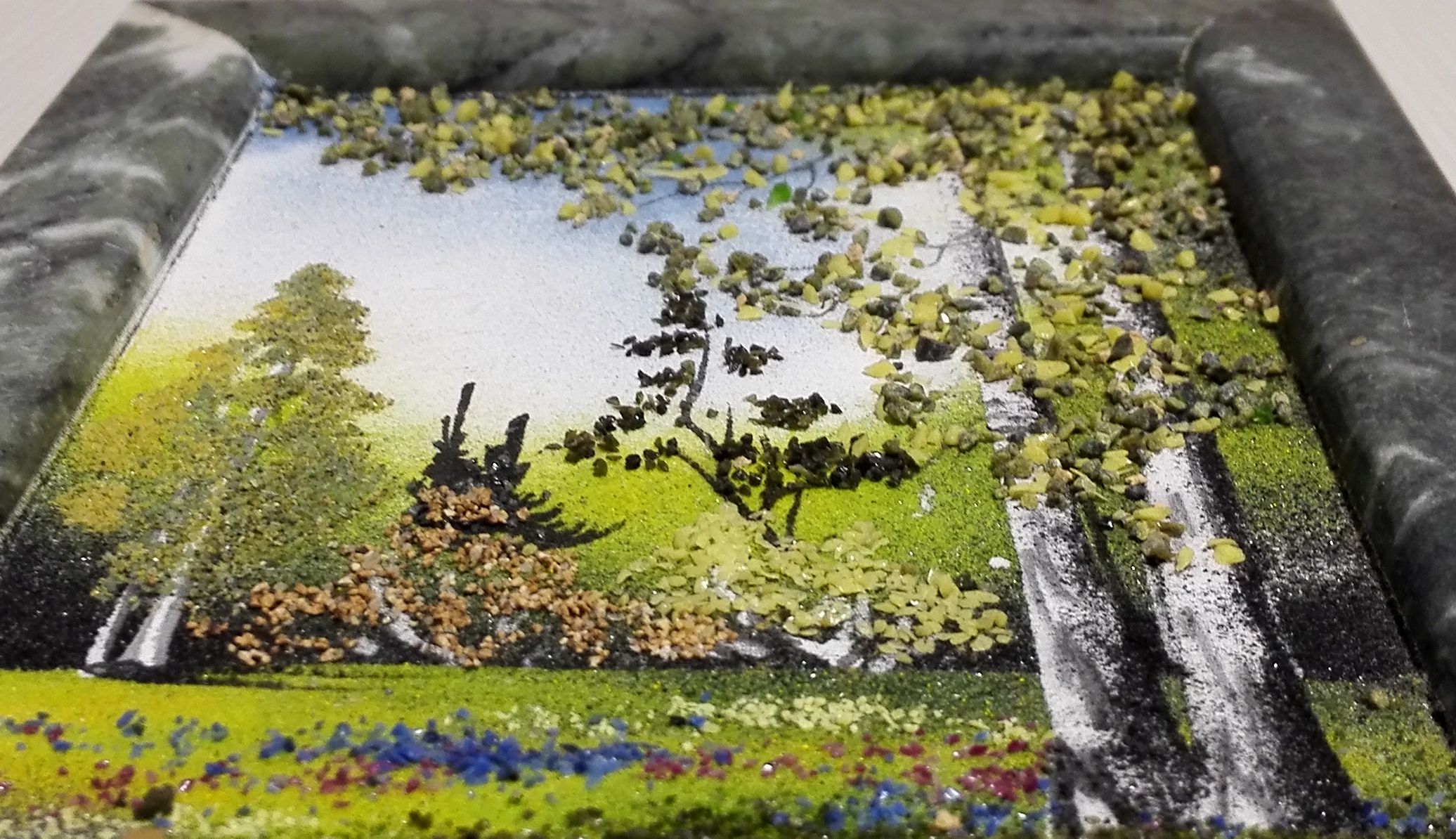 Antique Russian Painting. Soviet Vintage Wall decor USSR - Inspire Uplift