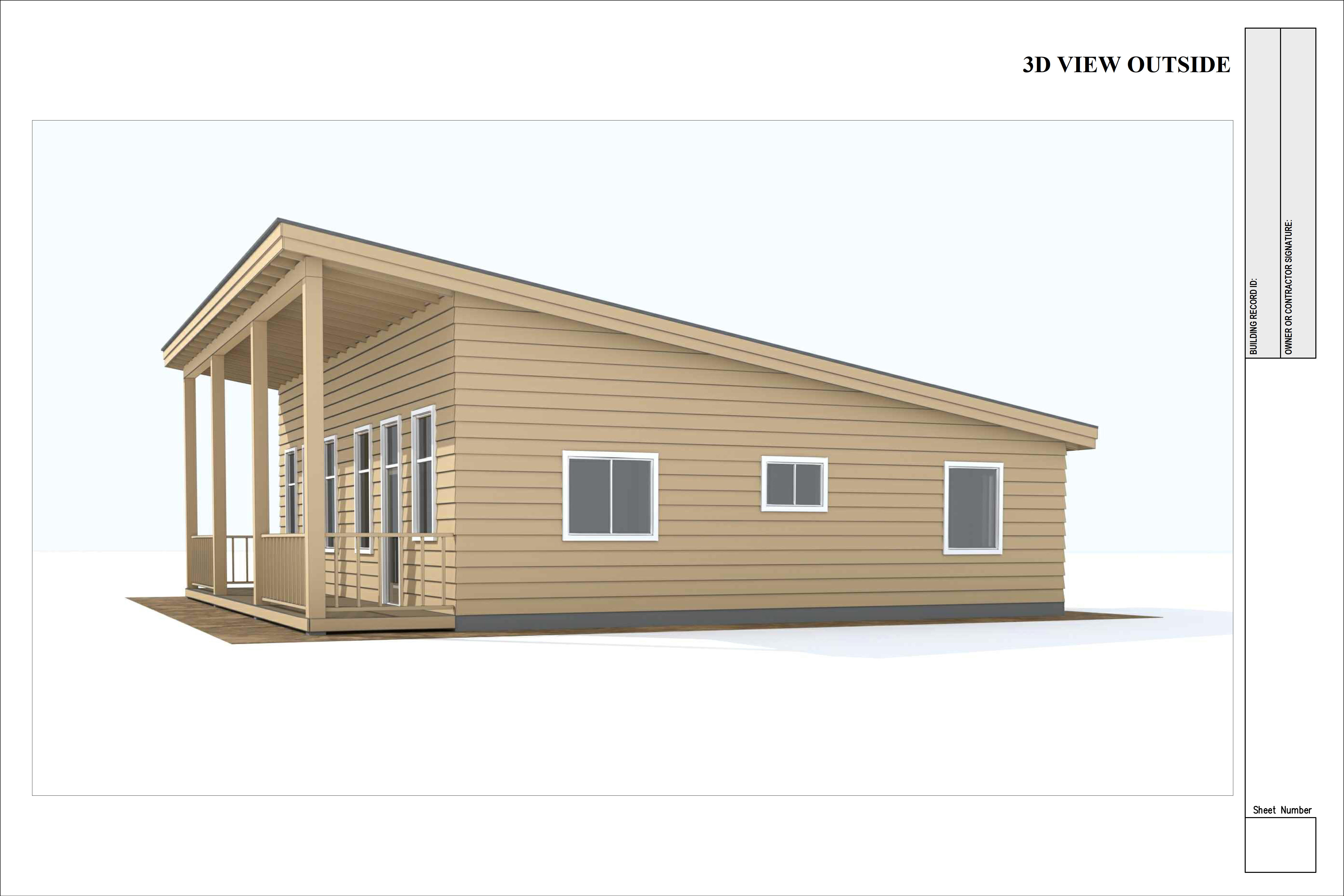 39' x 37' Twin house plan set - Inspire Uplift