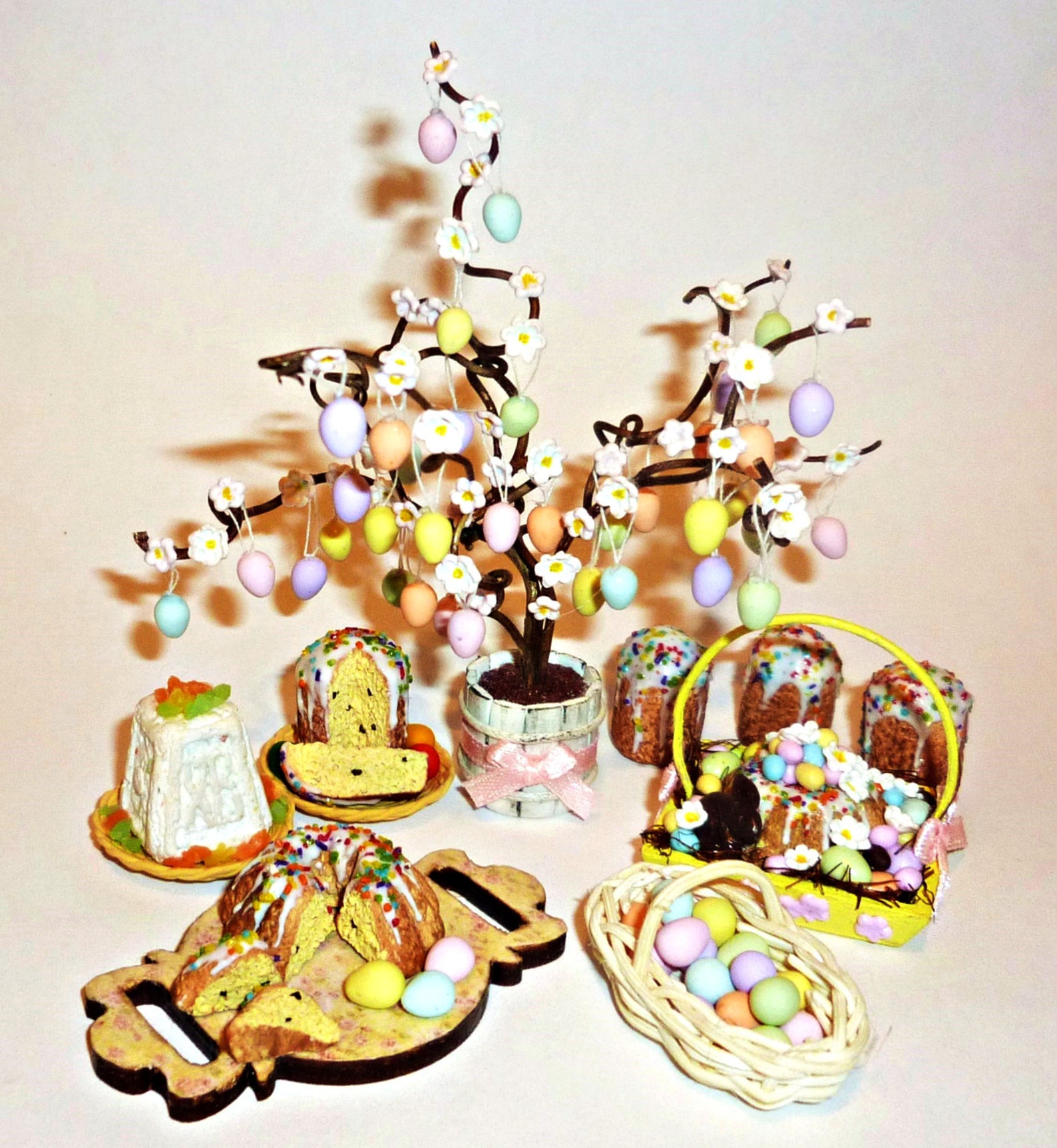 Dollhouse miniature 1:12 happy Easter! | Inspire Uplift