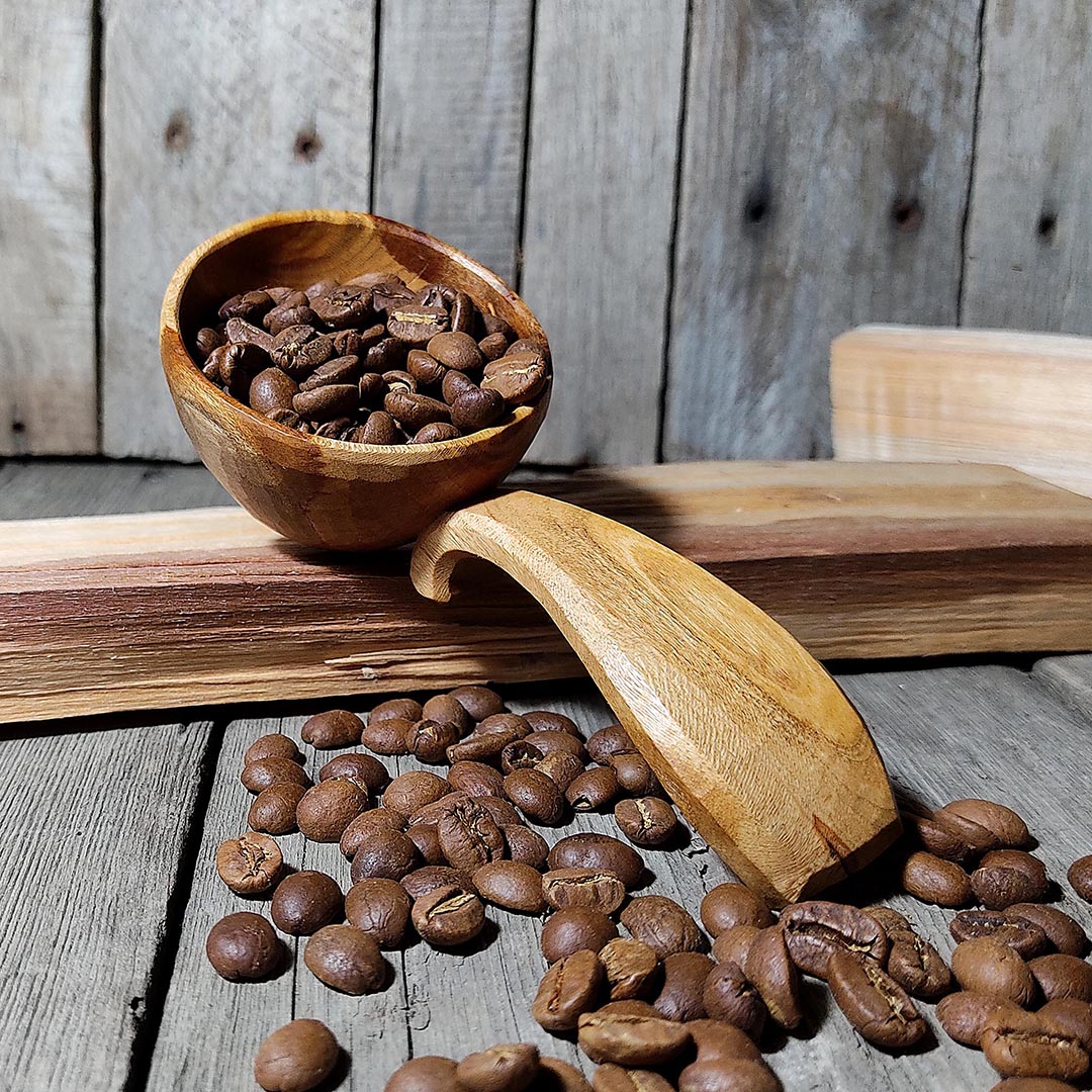 Handmade wooden coffee scoop Tea scoop Wood gift coffee love - Inspire ...