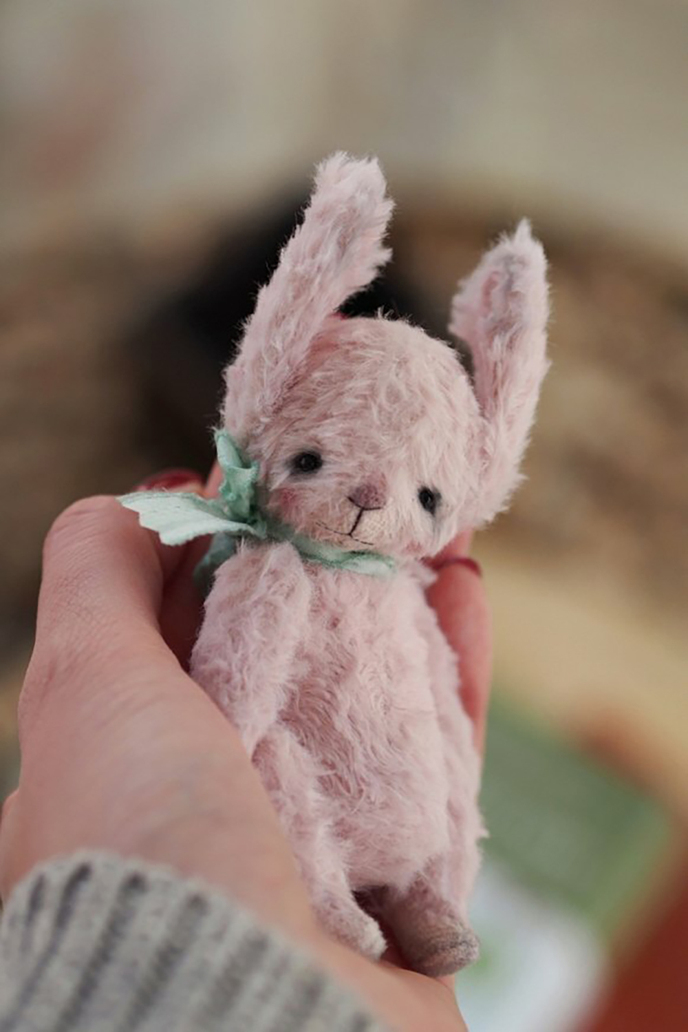 PDF Pattern teddy bunny miniature toy - Inspire Uplift