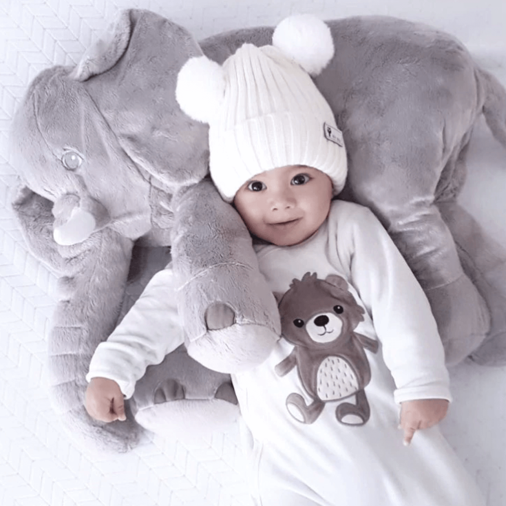 Plush Elephant Pillow For A Comfy Sleep - Inspire Uplift