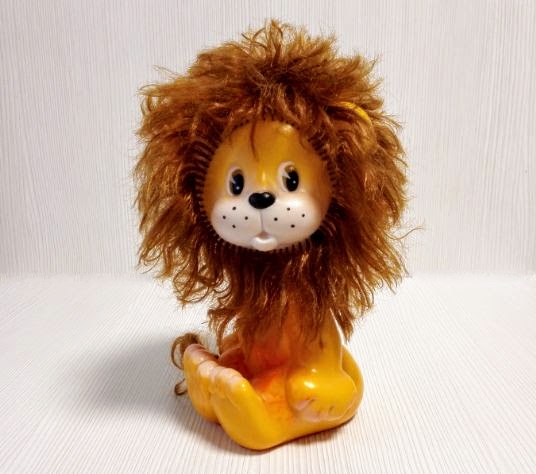 Vintage Soviet Rubber Toy Lion. Yellow Toy Lion. Antique Toy - Inspire ...