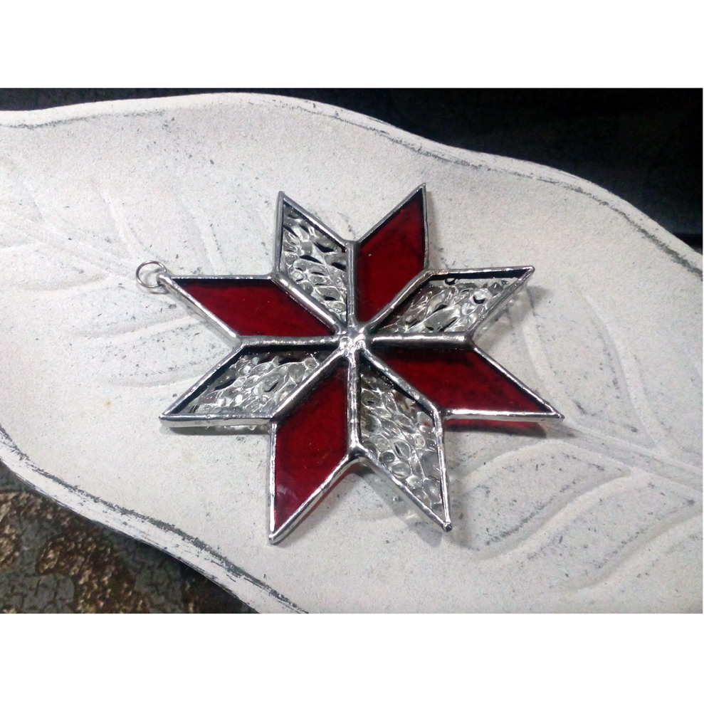 Christmas decoration. snowflake suncatcher new year tree toy - Inspire ...