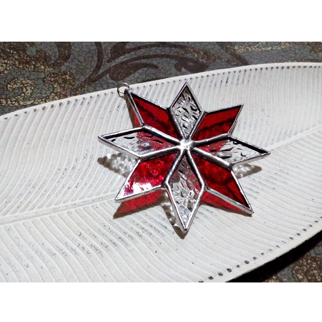 Christmas decoration. snowflake suncatcher new year tree toy - Inspire ...