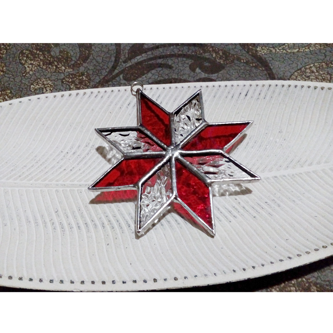 Christmas decoration. snowflake suncatcher new year tree toy - Inspire ...