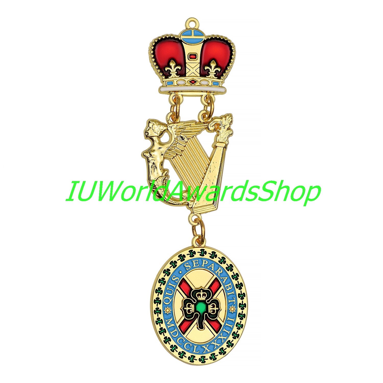 Badge of the Order of Saint Patrick - UK. Dummies, copies. - Inspire Uplift