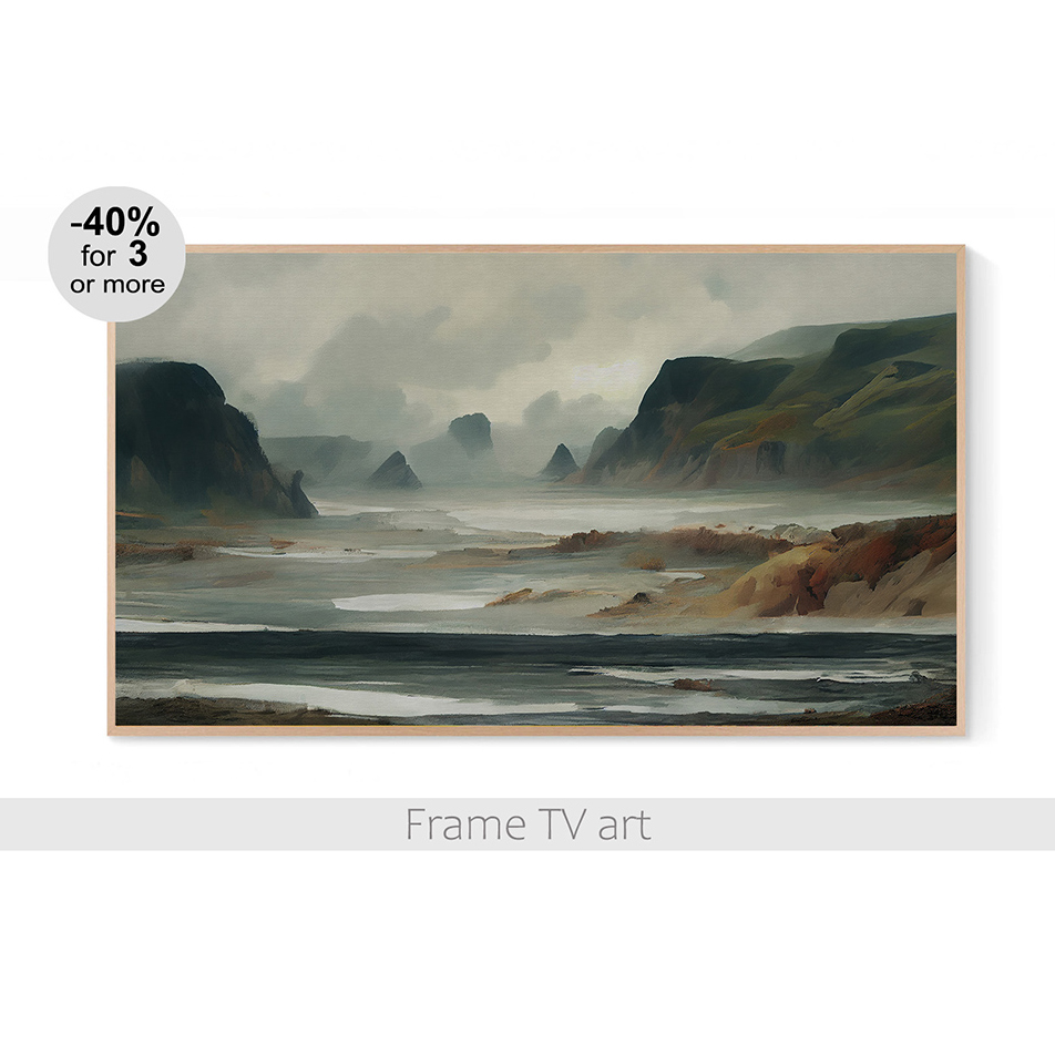 Samsung Frame TV art Digital Download 4K, Frame TV art seasc | Inspire ...
