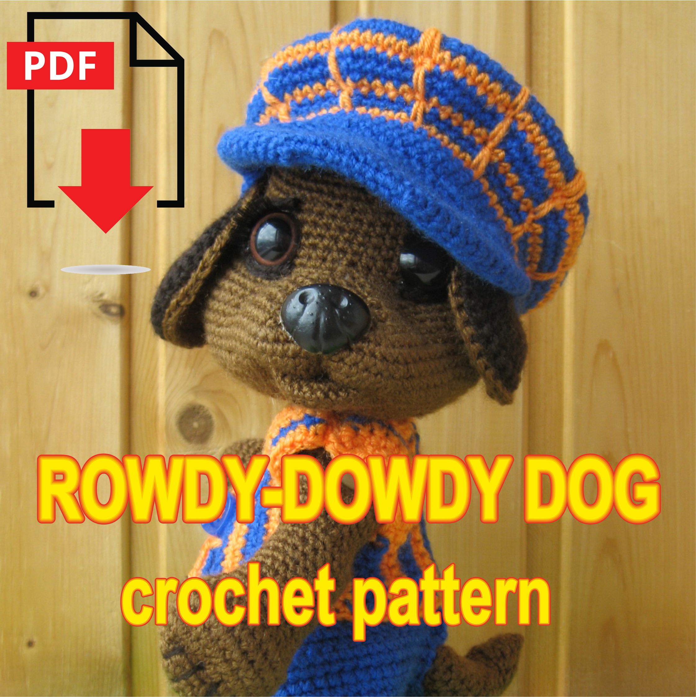 TUTORIAL: Rowdy-Dowdy Dog crochet pattern - Inspire Uplift