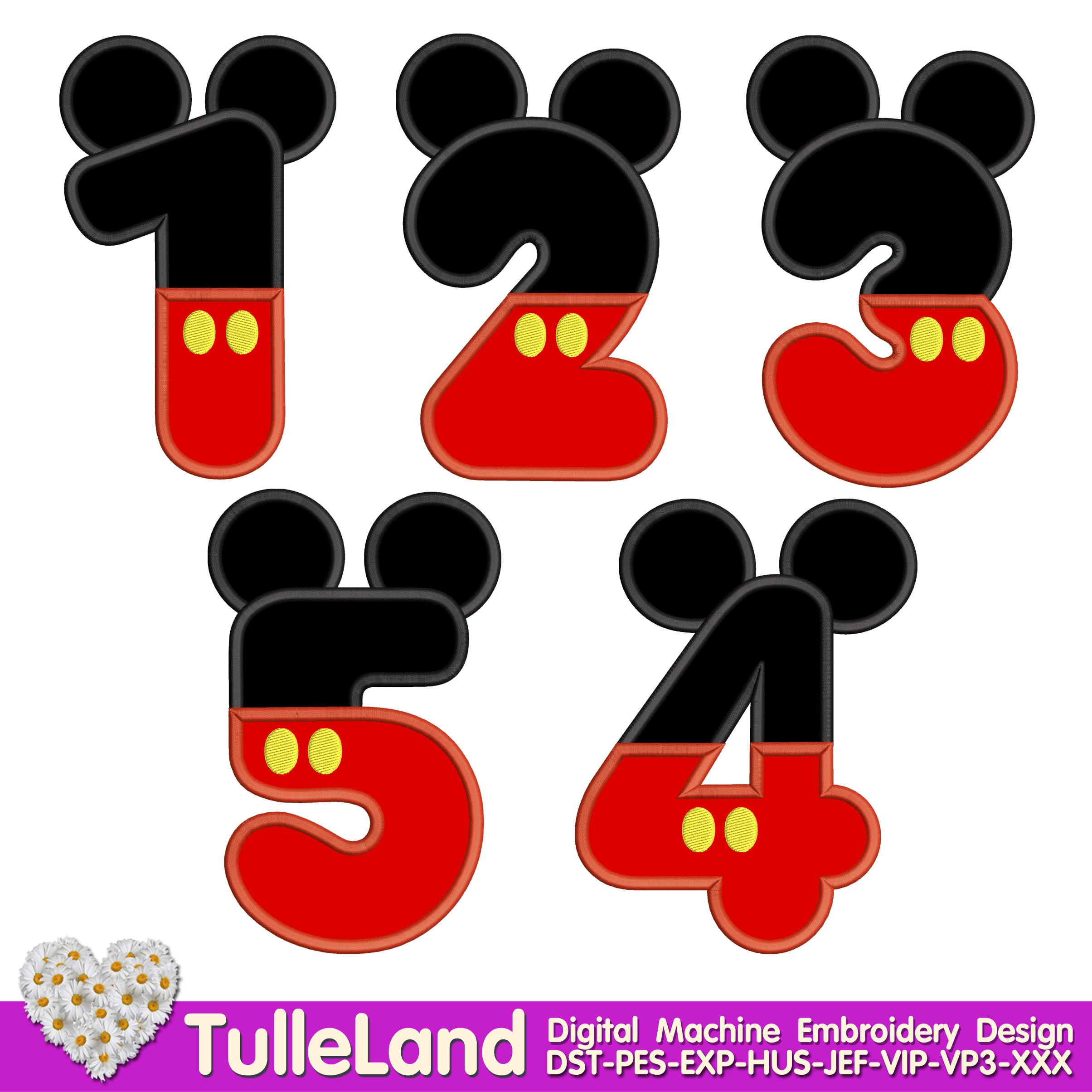 Mouse Number One Two Three Four Five Oh Toodles, Design - Inspire Uplift