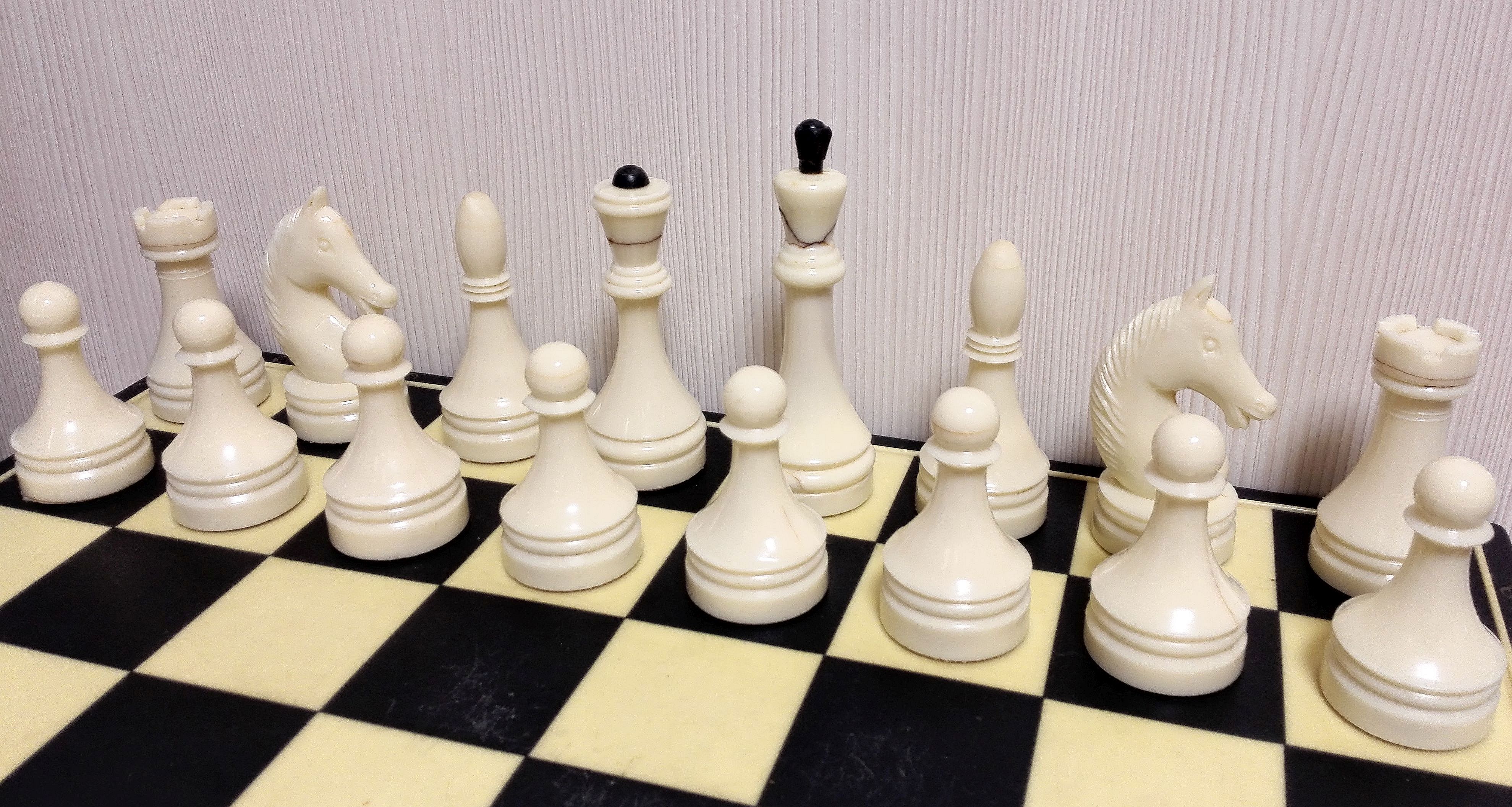 Large Soviet Vintage Chess Set. Antique Russian Chess set - Inspire Uplift