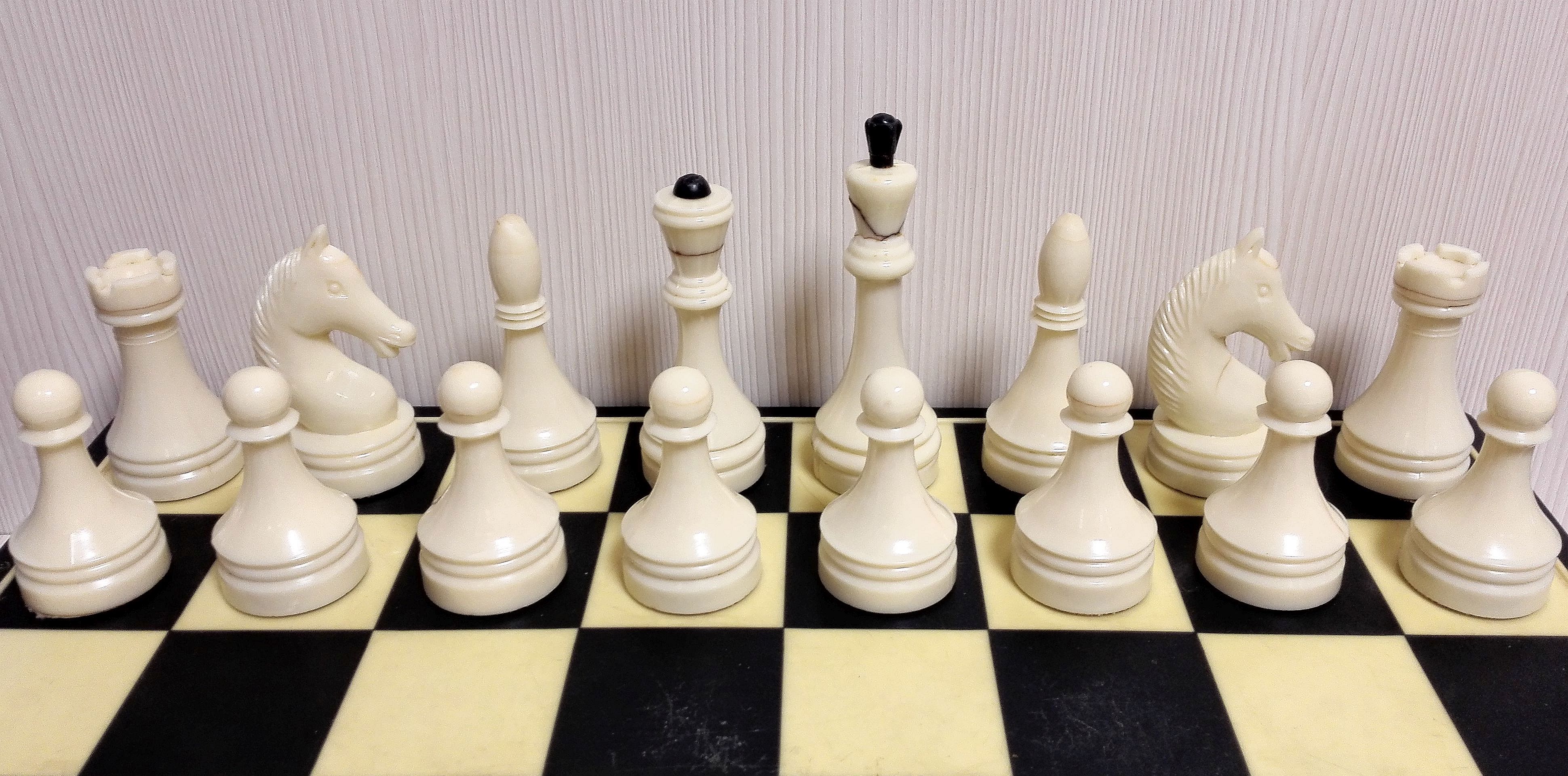 Large Soviet Vintage Chess Set. Antique Russian Chess set - Inspire Uplift