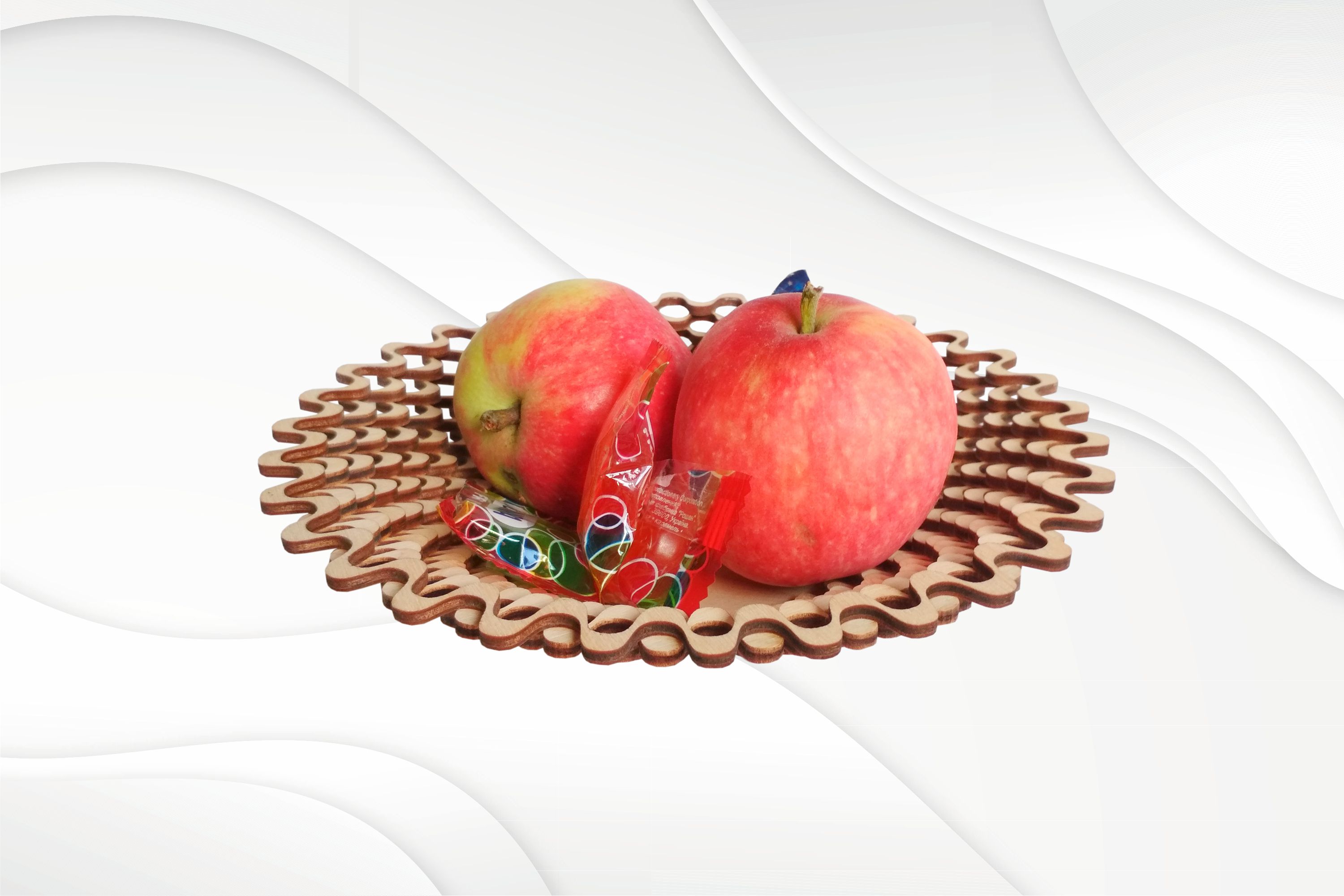 Decorative Plate, laser cutting design. Glowforge project. - Inspire Uplift