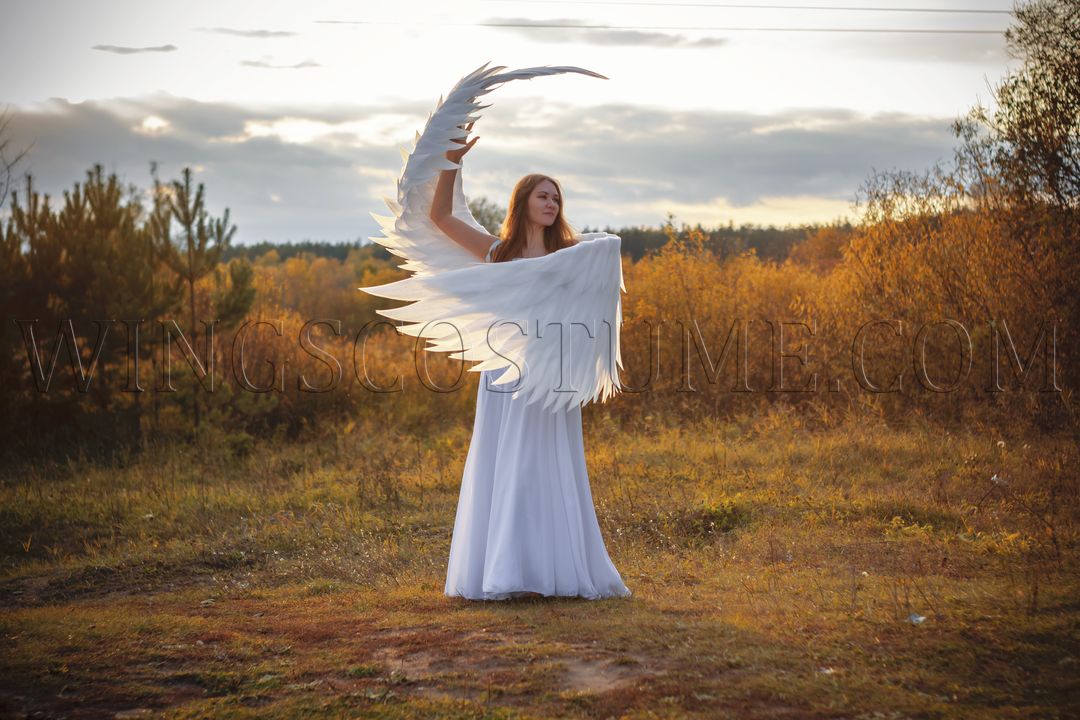 Realistic Angel Wings Costume