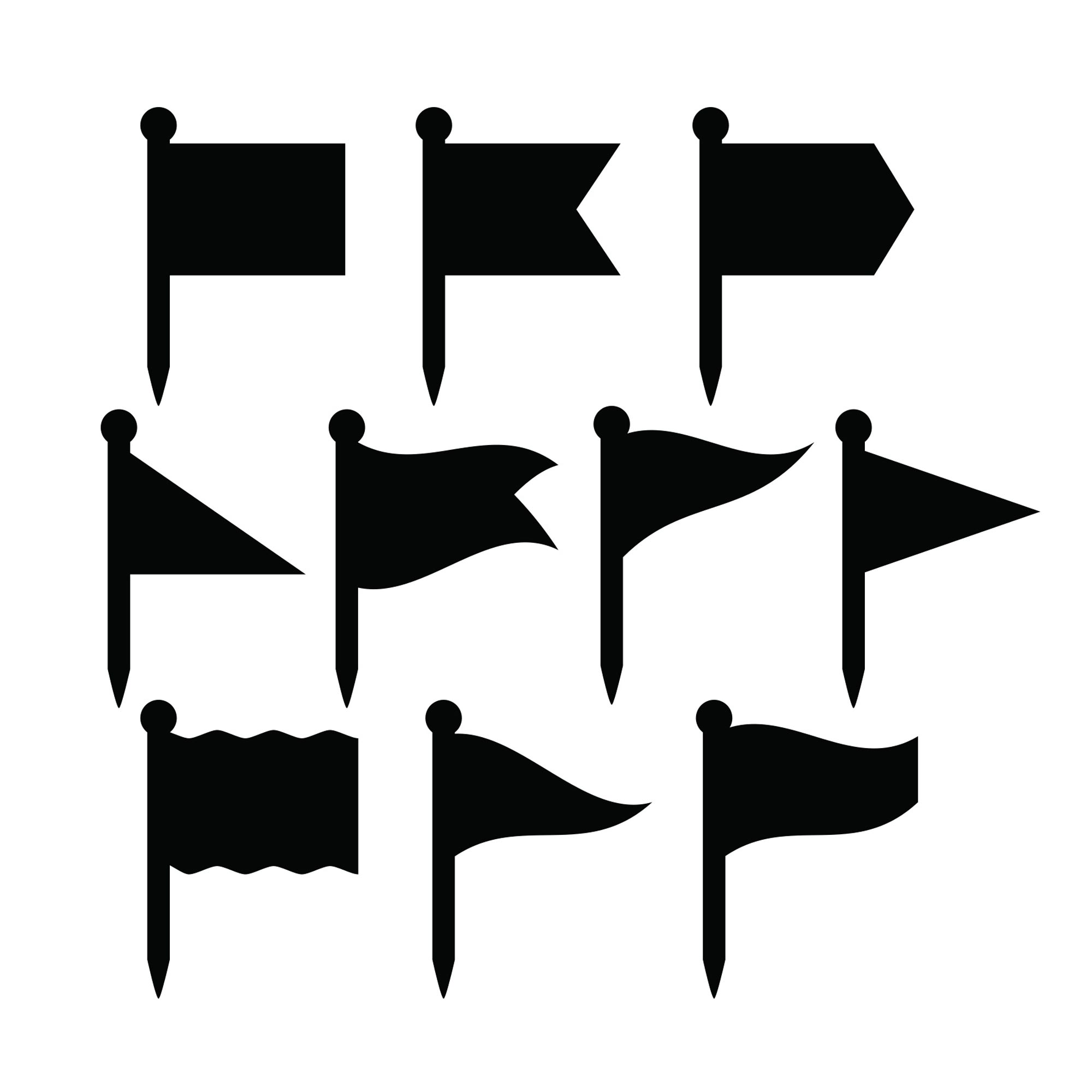 Flag pins svg, flags svg, flags dxf, flags template, flags c - Inspire ...