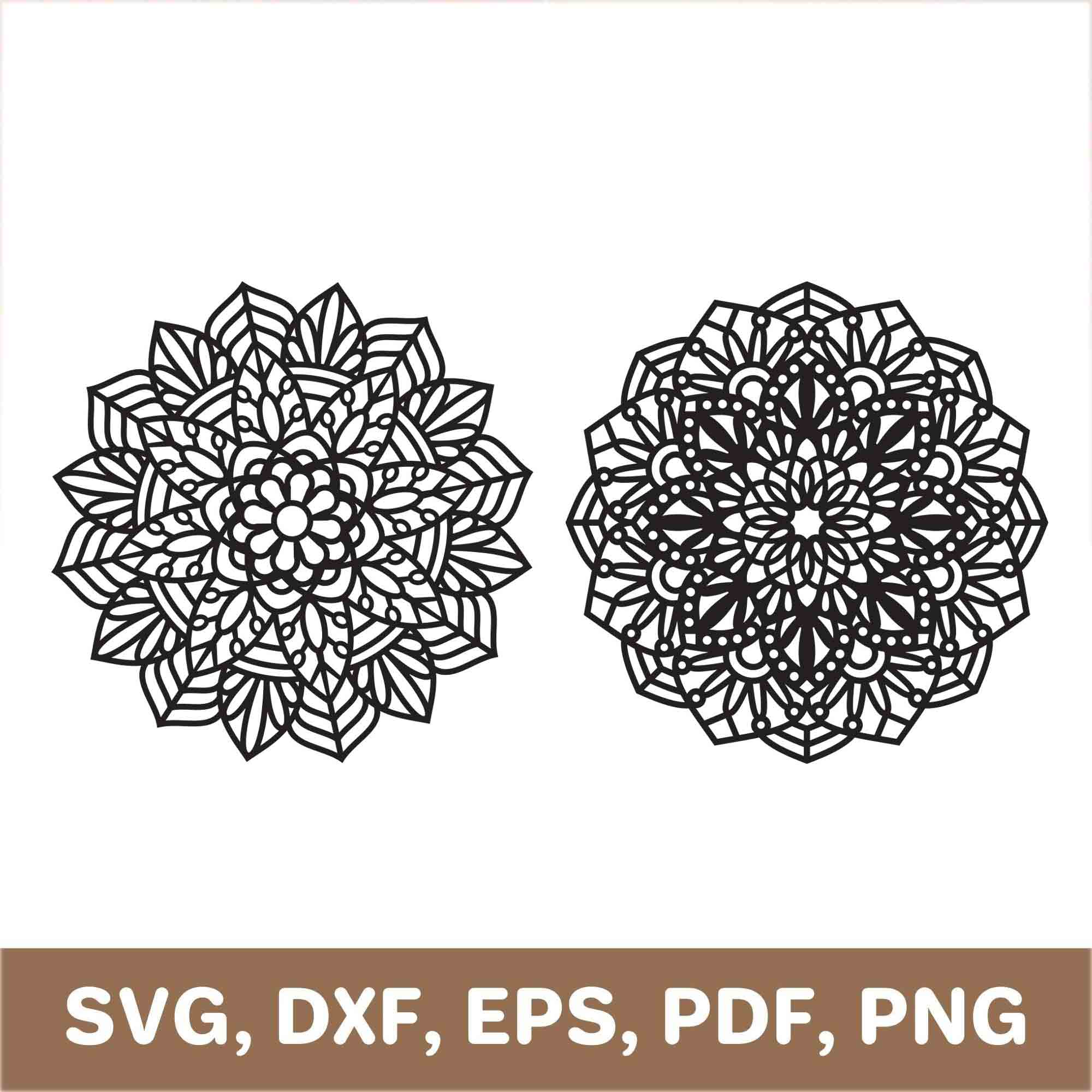 Flower mandala svg, floral mandala svg, flower mandala png, | Inspire ...