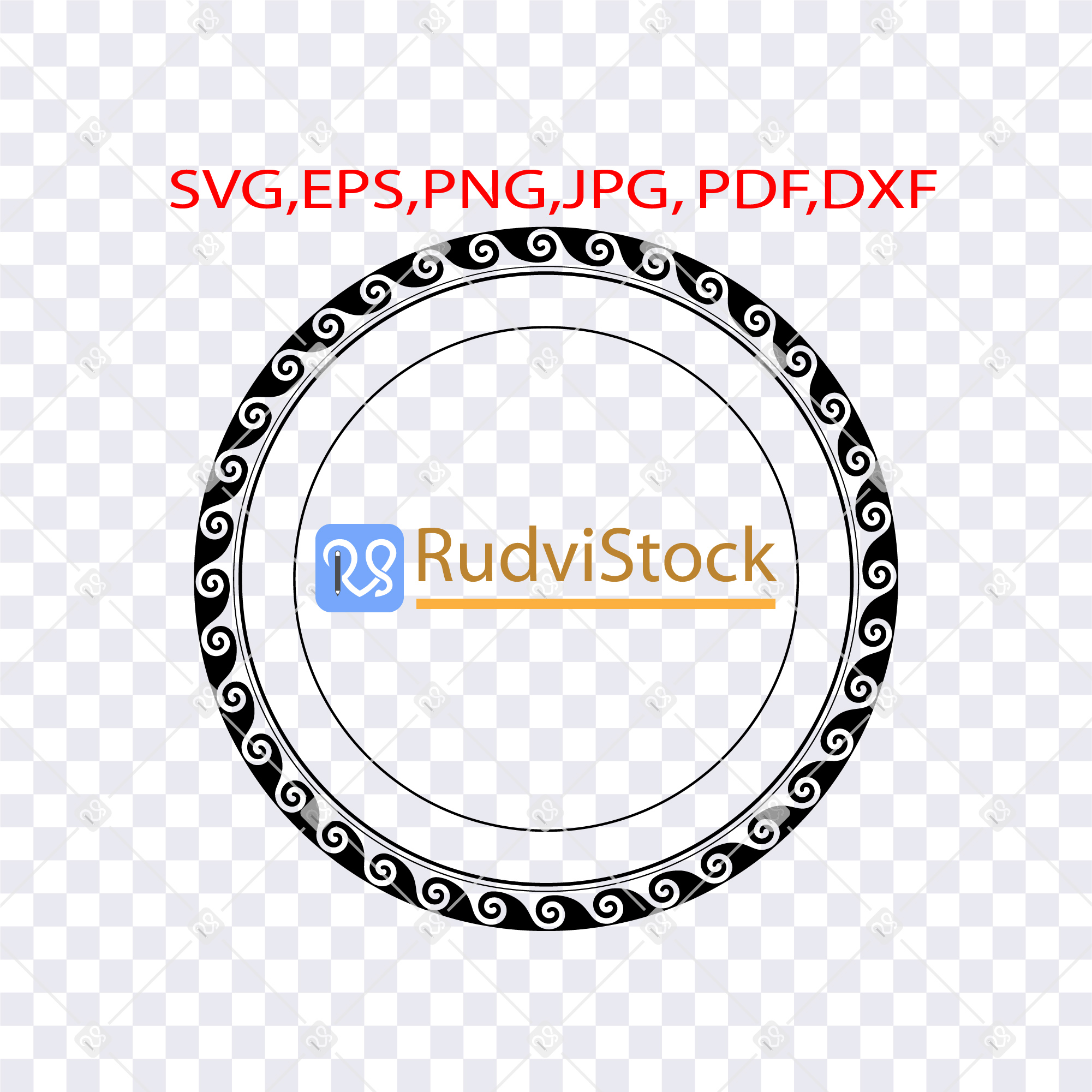 Maori circle frame design | Inspire Uplift