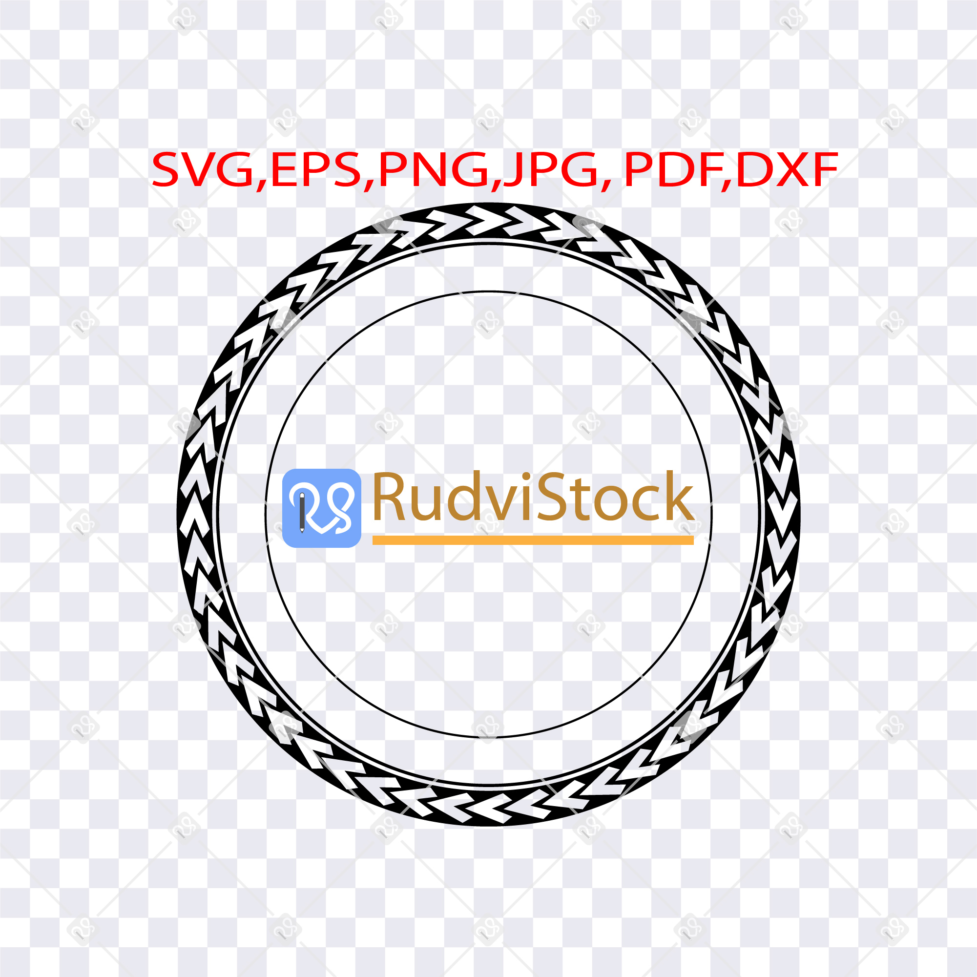 Samoan circle frame design - Inspire Uplift