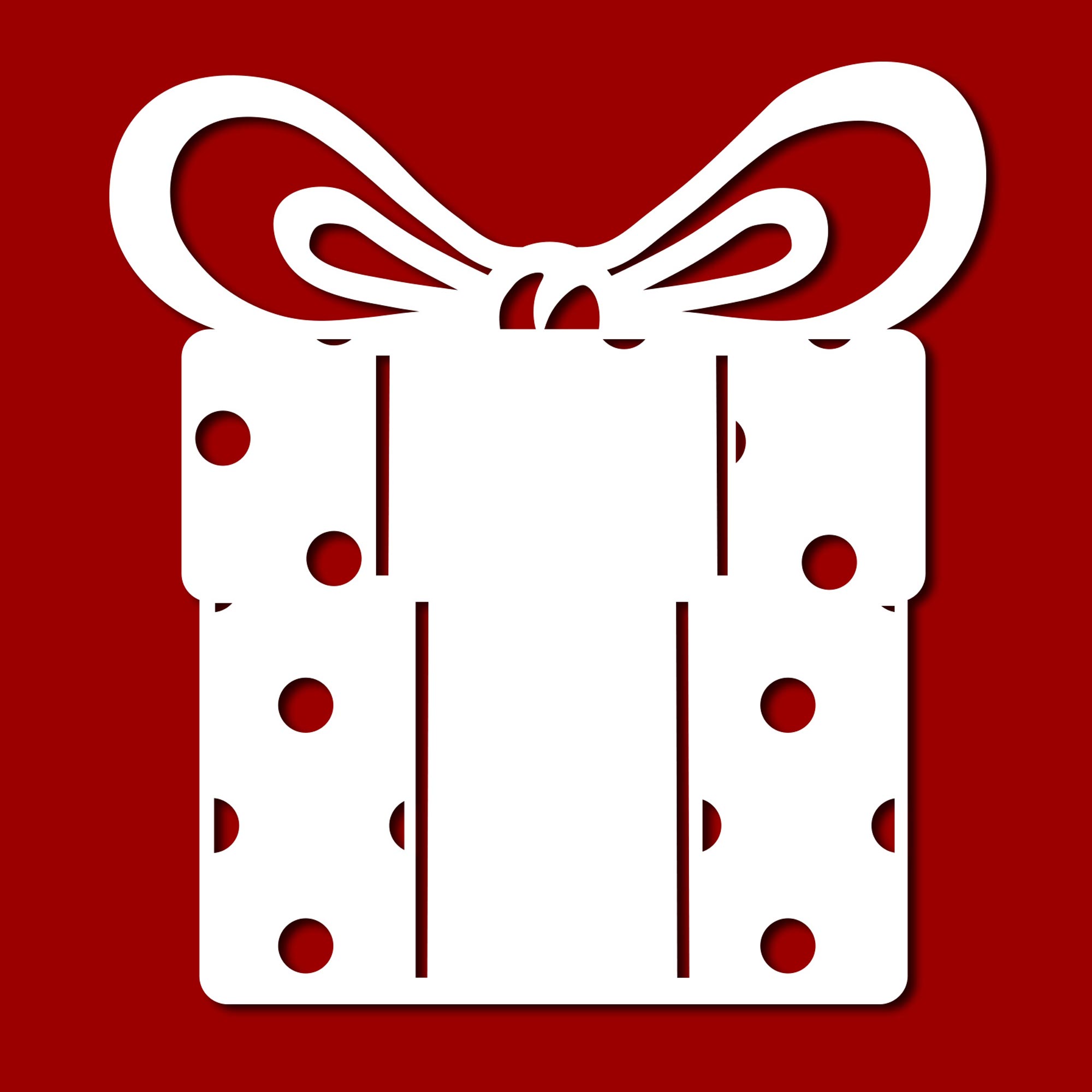 Gift box svg, gift box template, gift box dxf, gift box png, - Inspire ...