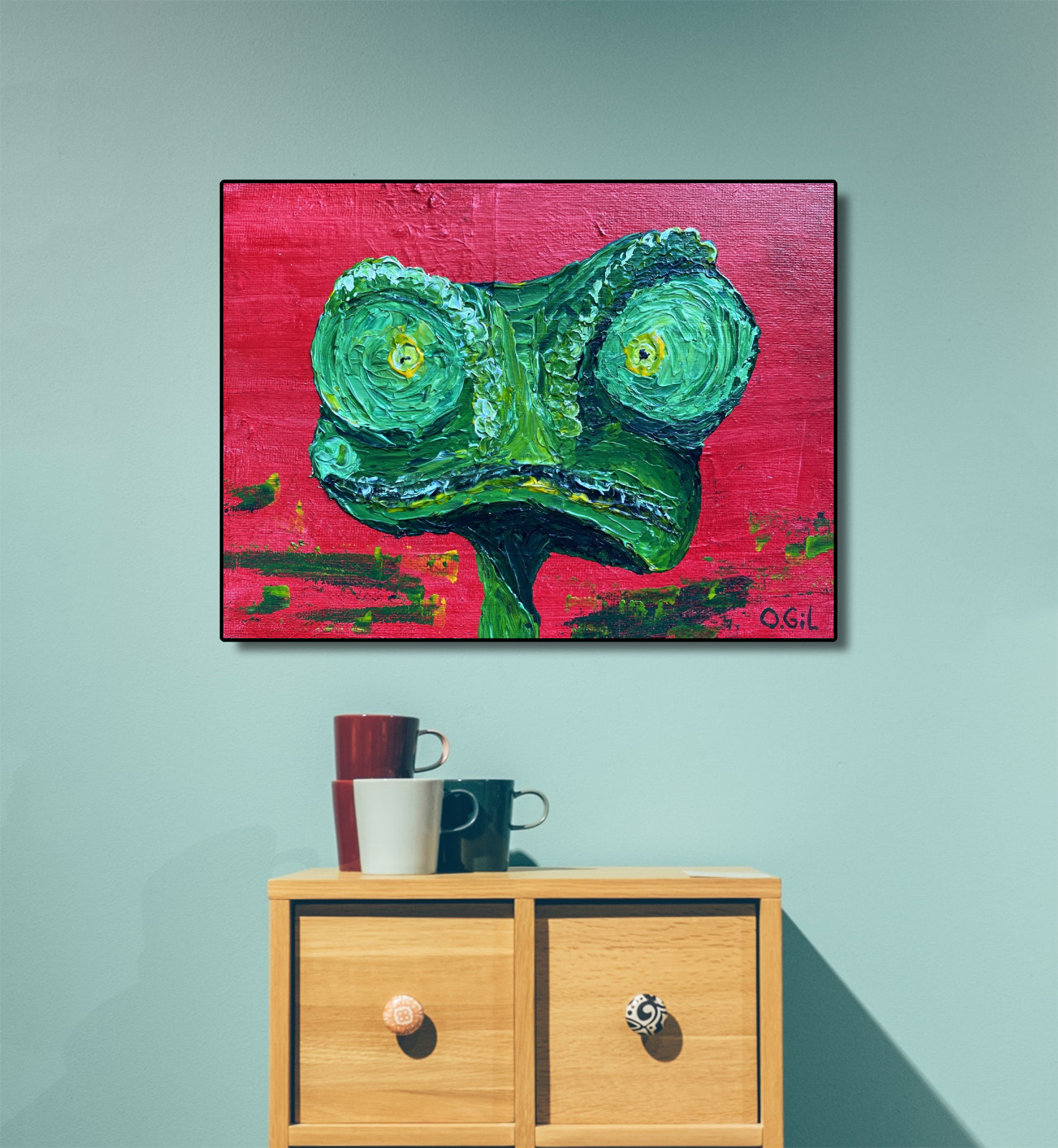 Rango Chameleon Wall Art Print, Rango Chameleon poster, Rang | Inspire ...