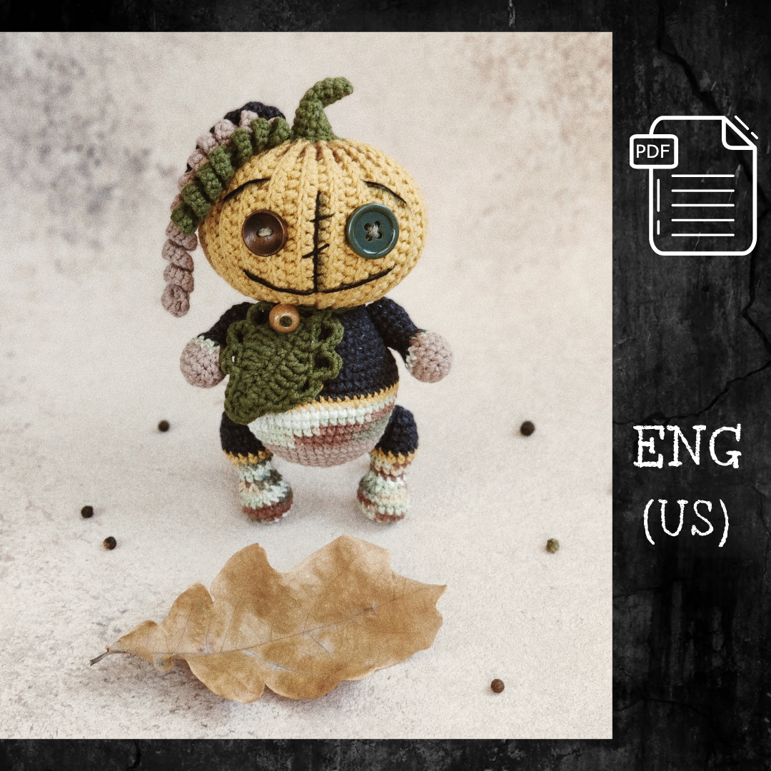 Crochet Pumpkin pattern / Halloween amigurumi / Amigurumi pu | Inspire ...