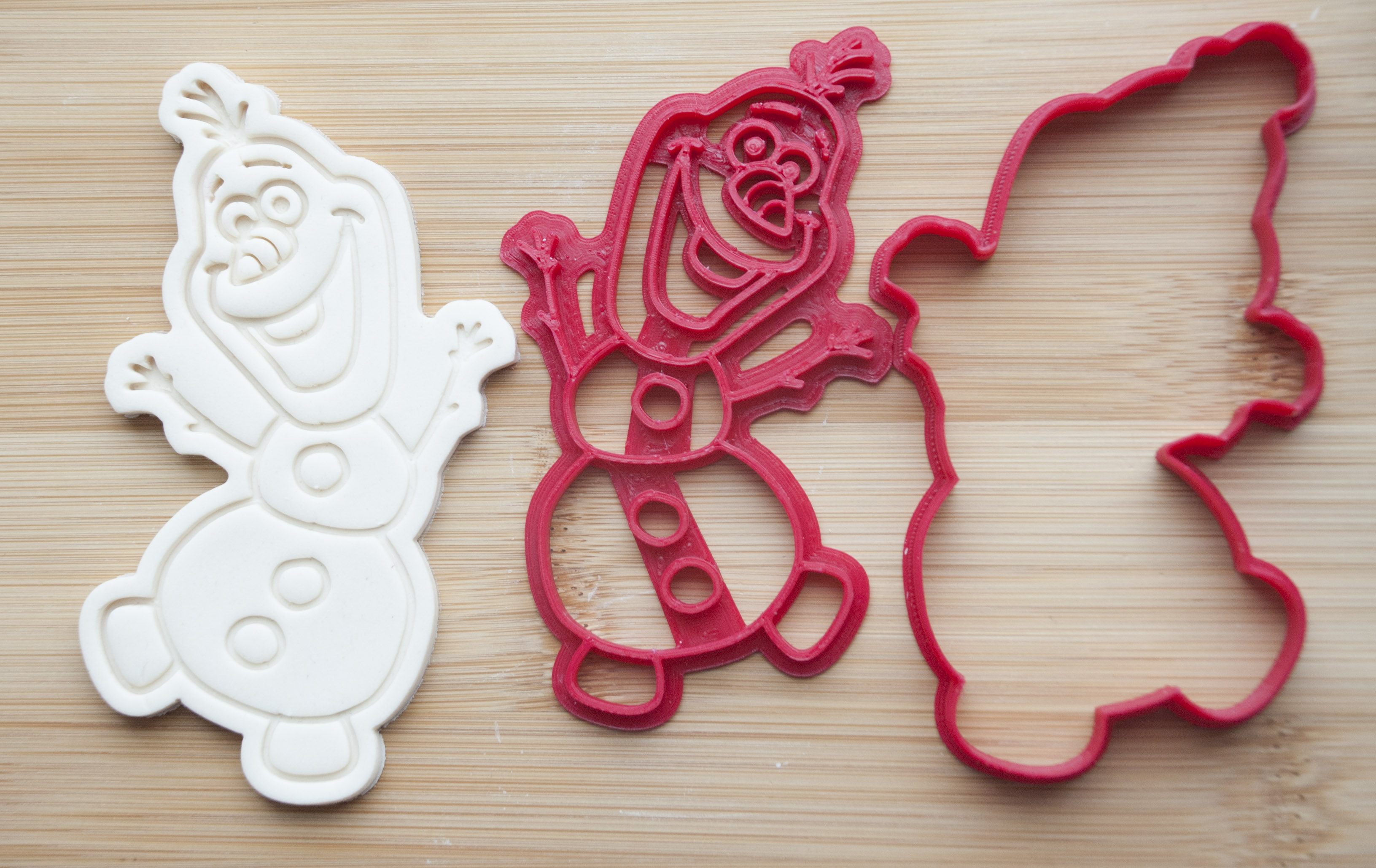Frozen. Set - 3 pcs. Cookie Cutters | Olaf | Anna | Elsa | D - Inspire ...