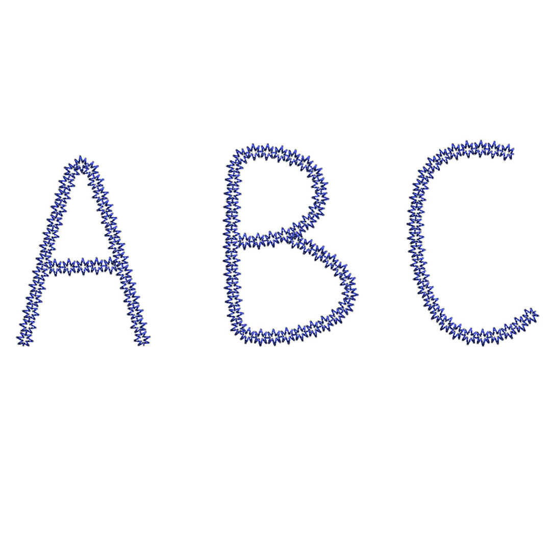 Font machine embroidery design,Script embroidery font,2 size | Inspire ...