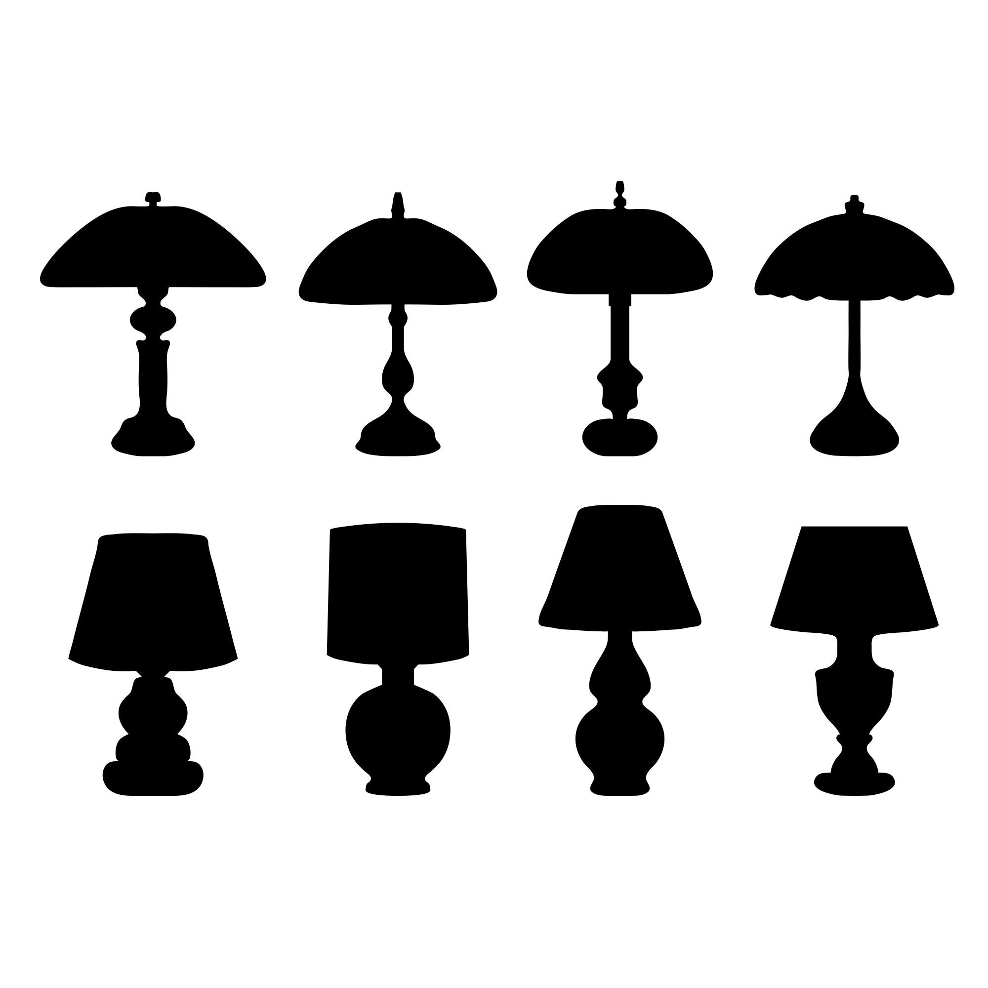 Lamp svg, table lamp svg, lamp template, lamp dxf, table lam - Inspire ...