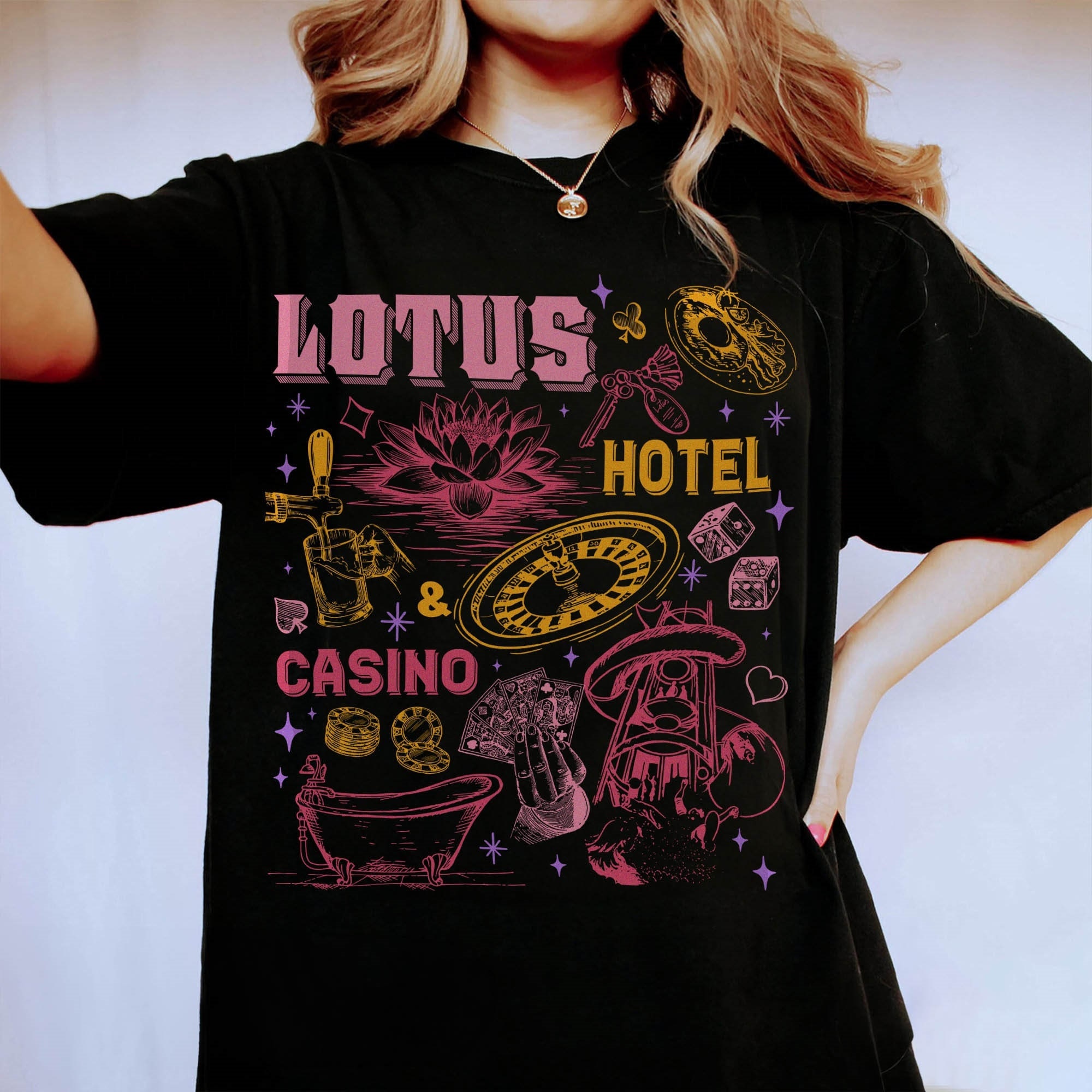 Lotus Hotel & Casino Percy Jackson and the Olympians Shirt | Inspire Uplift