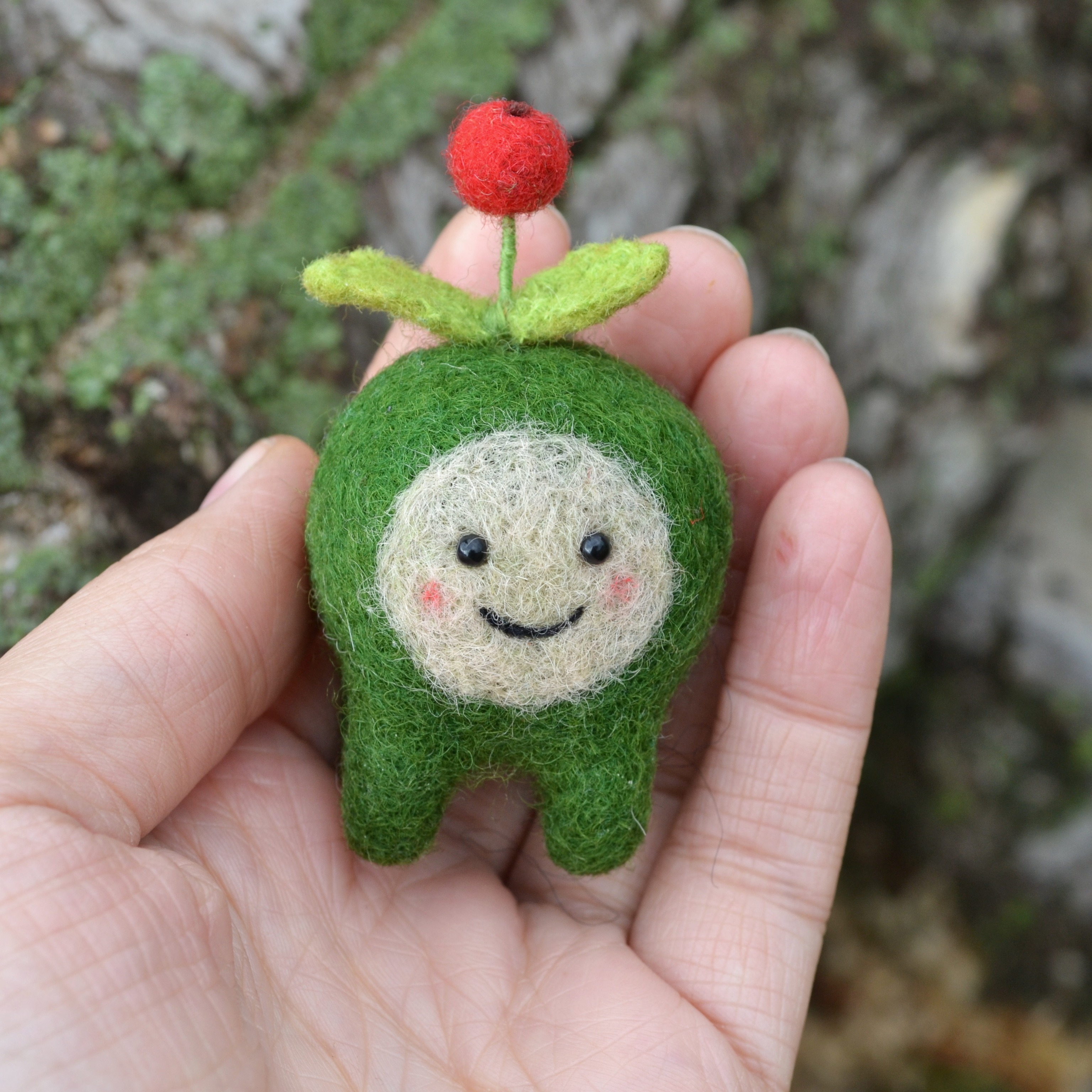 Fantasy creature, Cute forest spirit, Kawaii gift - Inspire Uplift