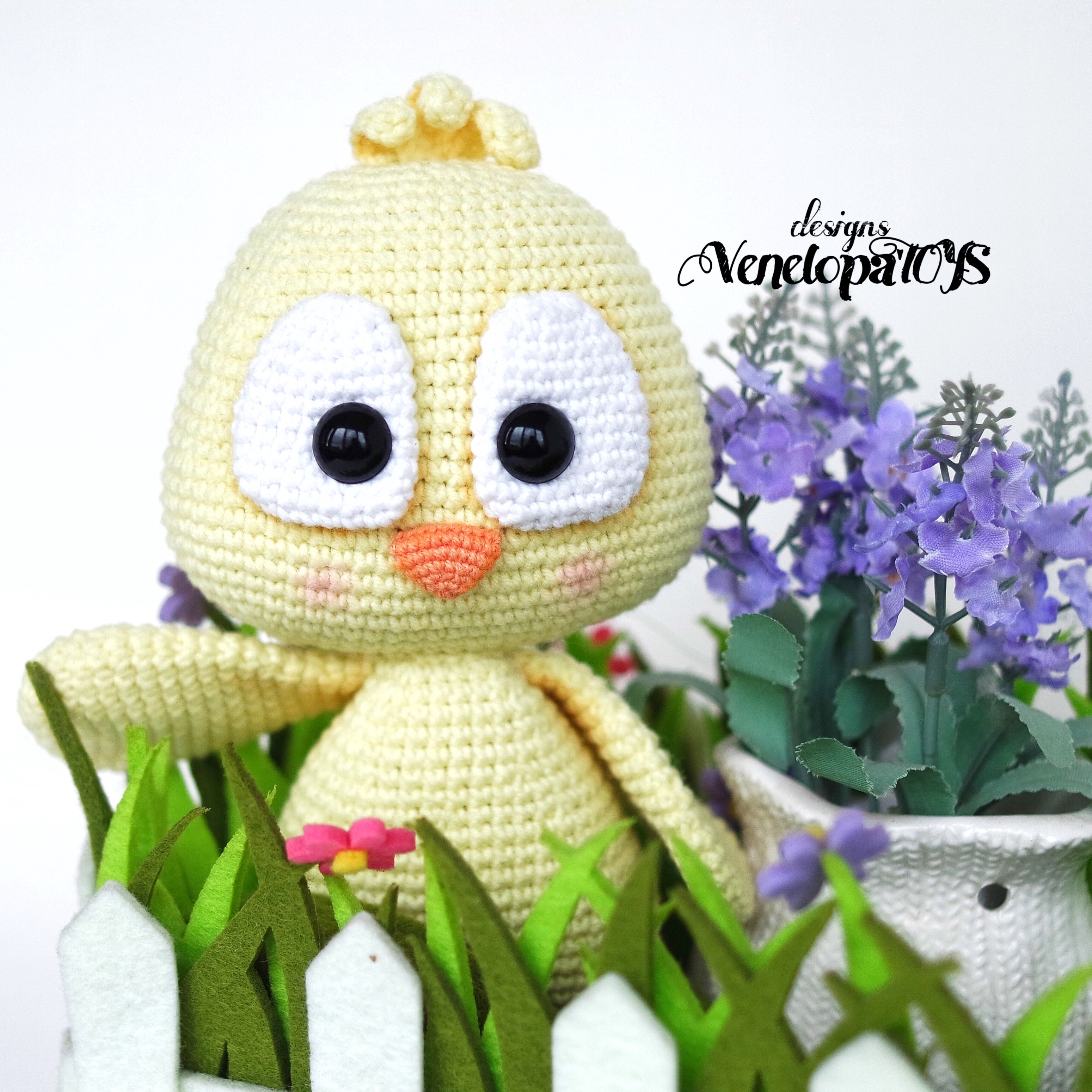 Pattern Amigurumi Baby Chick - Inspire Uplift