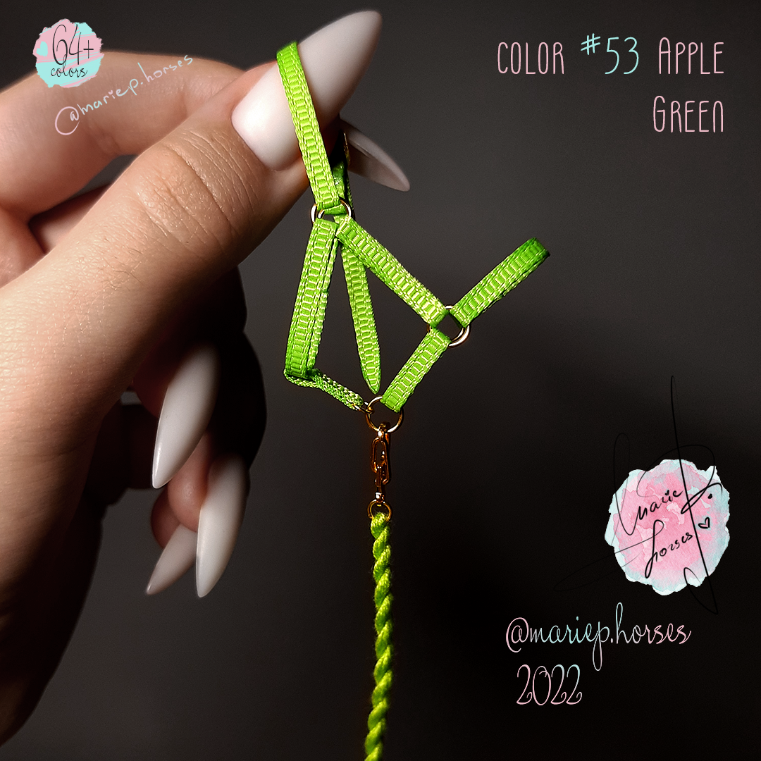 Breyer Halter & Lead Rope 64 colors⠀ custom model horse tack - Inspire ...