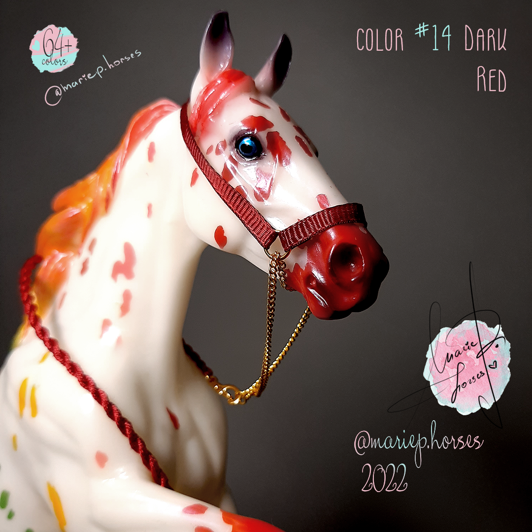 Breyer traditional scale toy horse tack Halter LeadRope 1:9 | Inspire ...