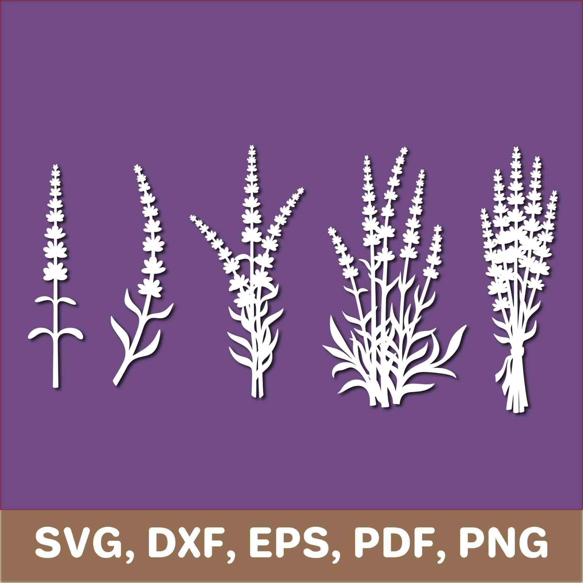 Lavender svg, lavender template, lavender dxf, lavender png, - Inspire ...