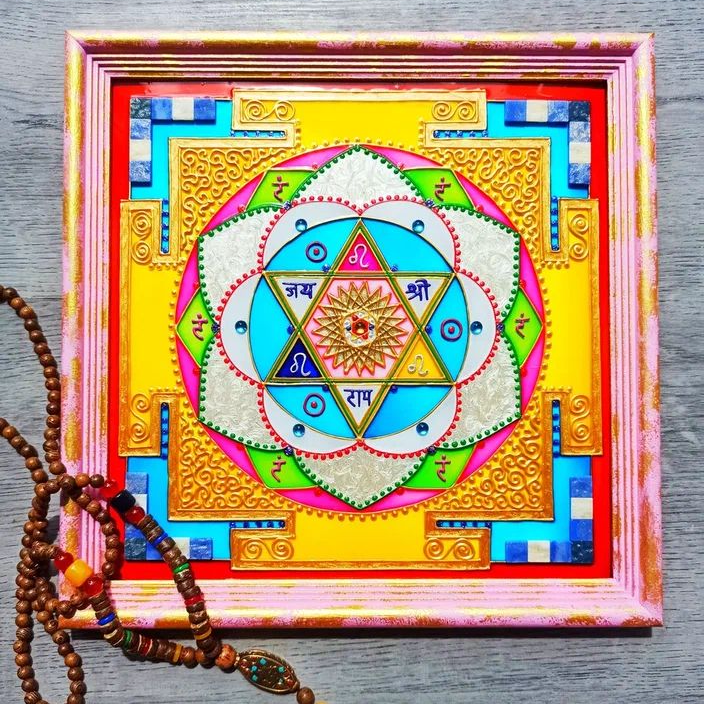 Sun Yantra Surya Mandala wall art Yoga decor Meditation Yoga - Inspire ...