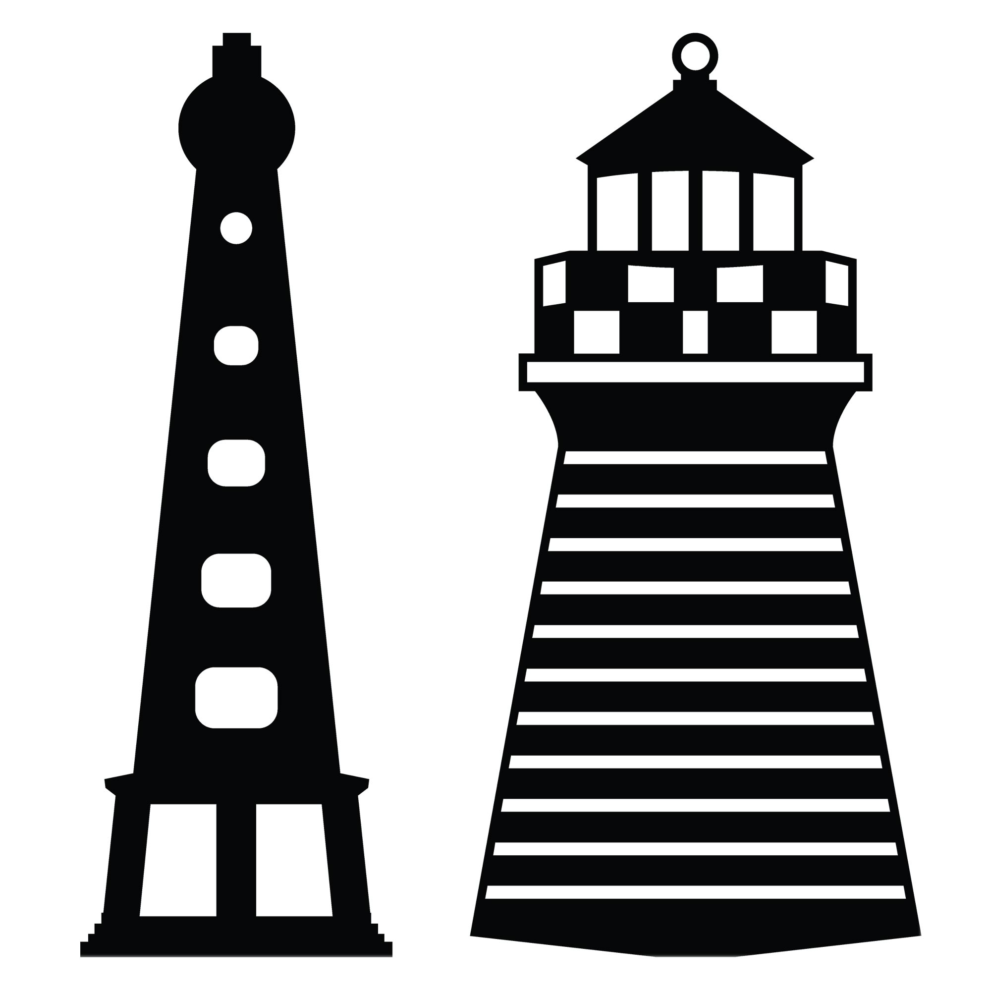 Lighthouse svg, lighthouse template, lighthouse dxf, lightho - Inspire ...