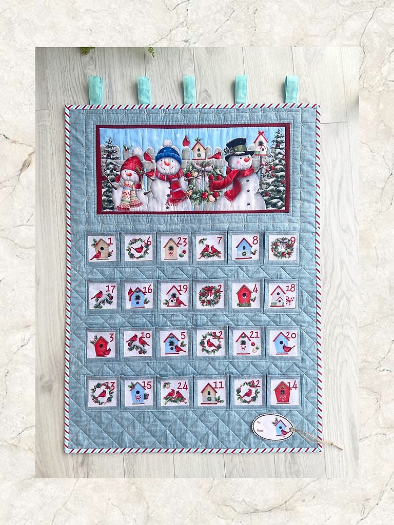 SNOWMEN ADVENT CALENDAR, POCKET CHRISTMAS ADVENT, CHRISTMAS - Inspire ...