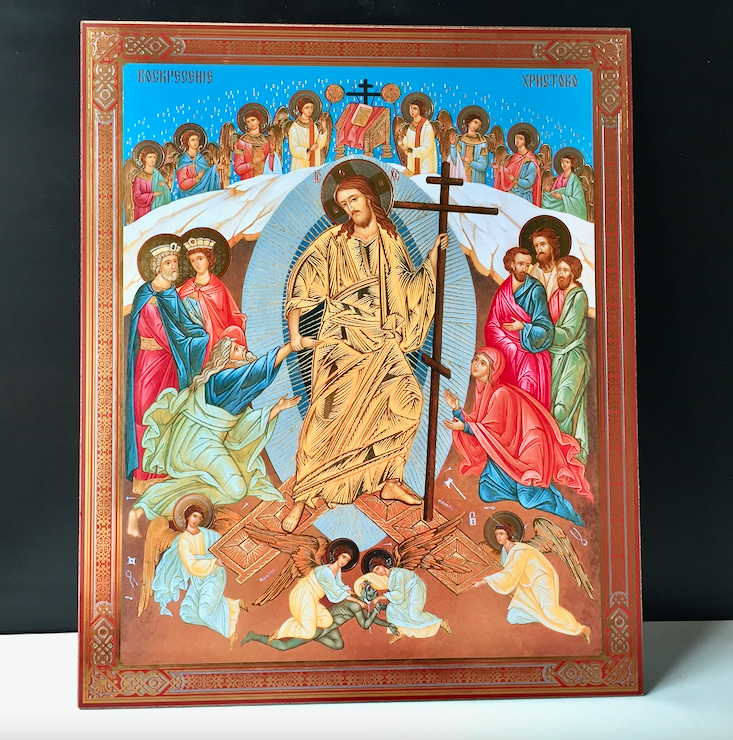 The Resurrection of Jesus | Christ is risen! | Large XLG Si | Inspire ...