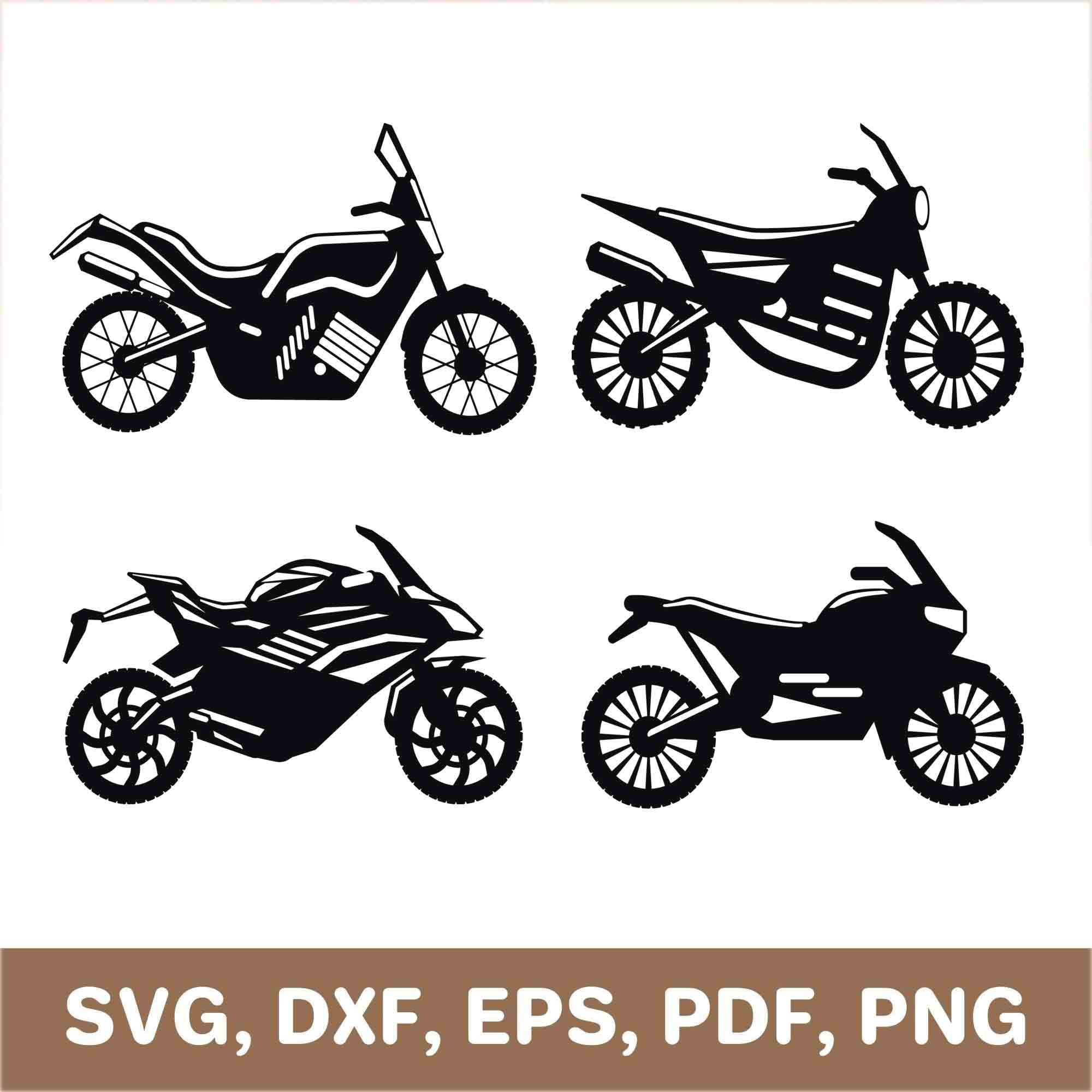 Motorcycle svg, motorbike svg, bike svg, motorcycle dxf, mot | Inspire ...